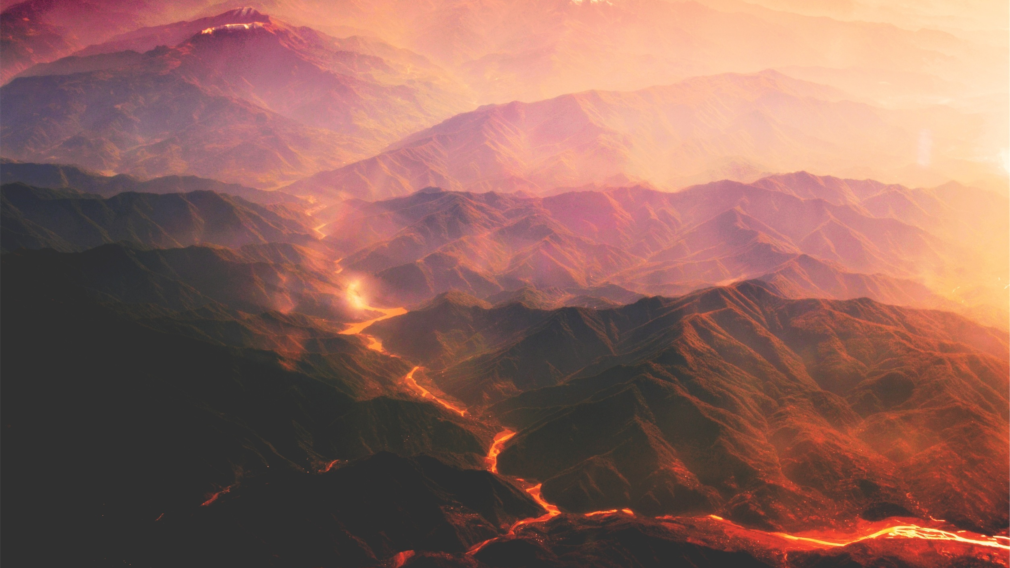 3840x2160 Volcanoes Mountains Lava 4K ,HD 4k Wallpapers,Images ...