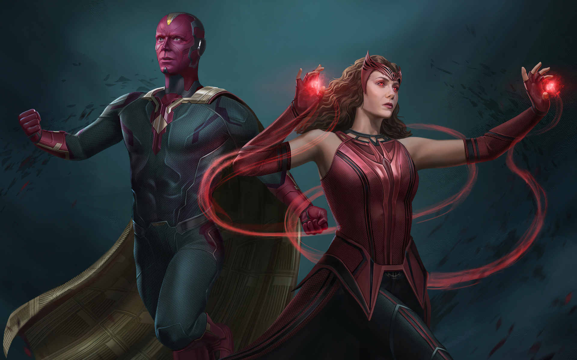 1920x1200 Wanda And Vision Fanart 5k 1080P Resolution ,HD 4k Wallpapers ...