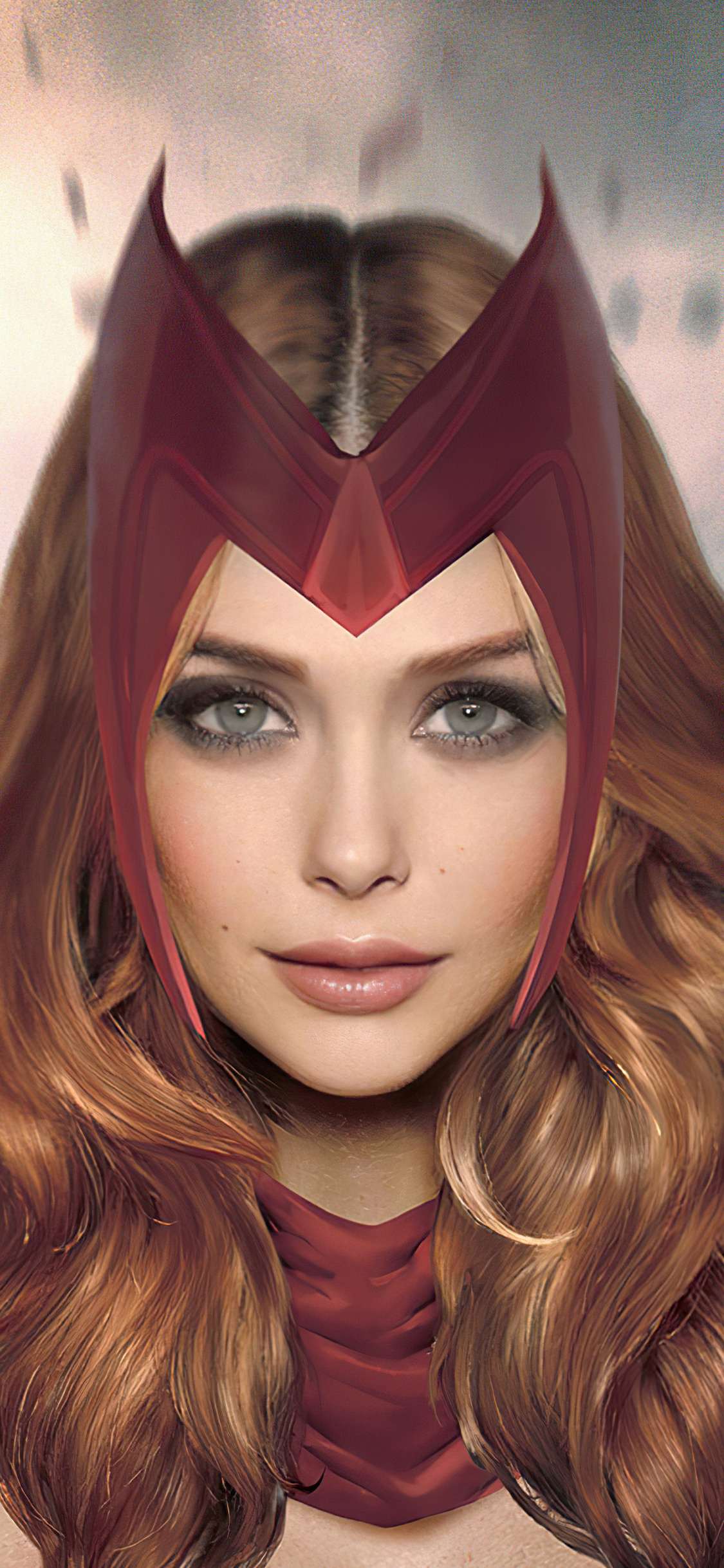 1125x2436 Wanda Maximoff Scarlet 4k Iphone XS,Iphone 10,Iphone X ,HD 4k ...
