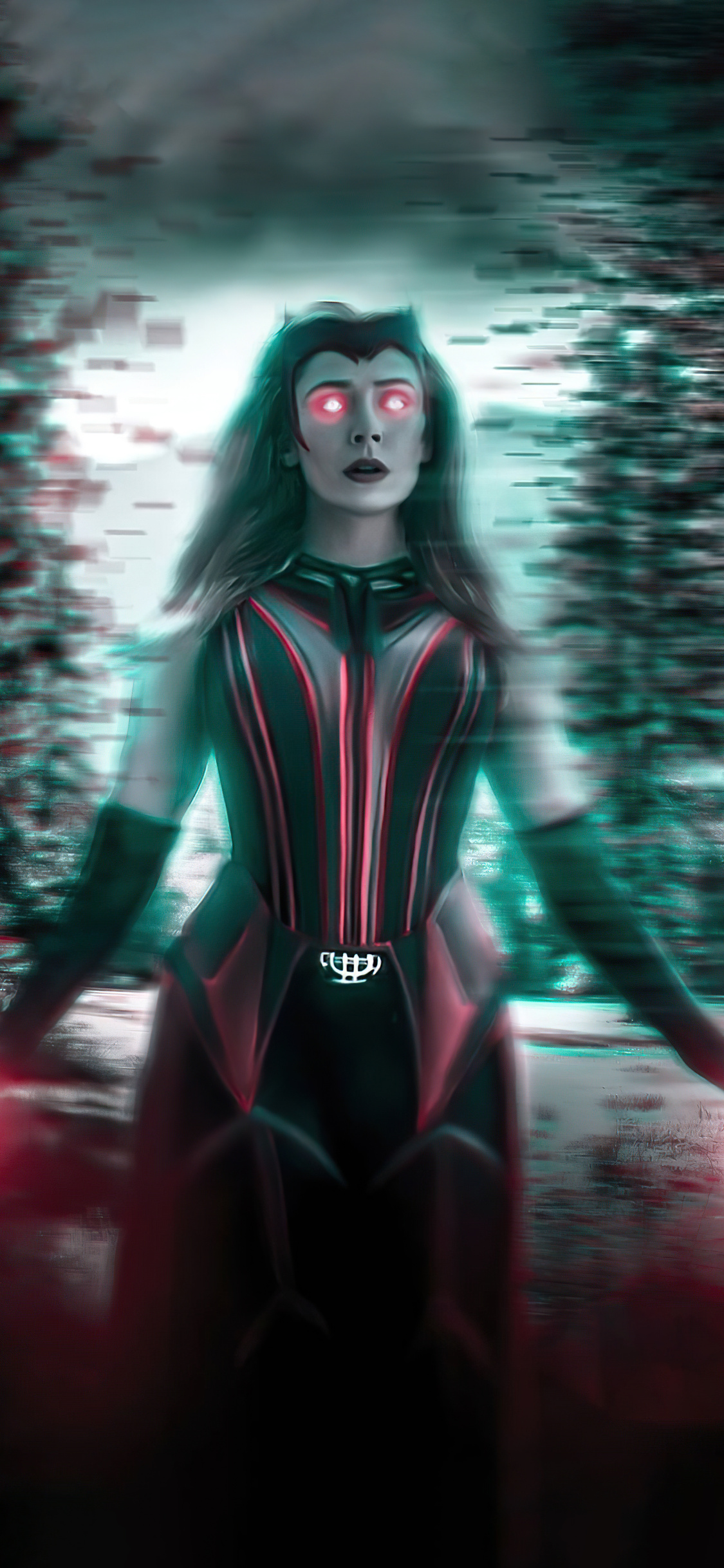 1125x2436 Wanda Vision Chaos Magic 4k Iphone XS,Iphone 10,Iphone X ,HD ...