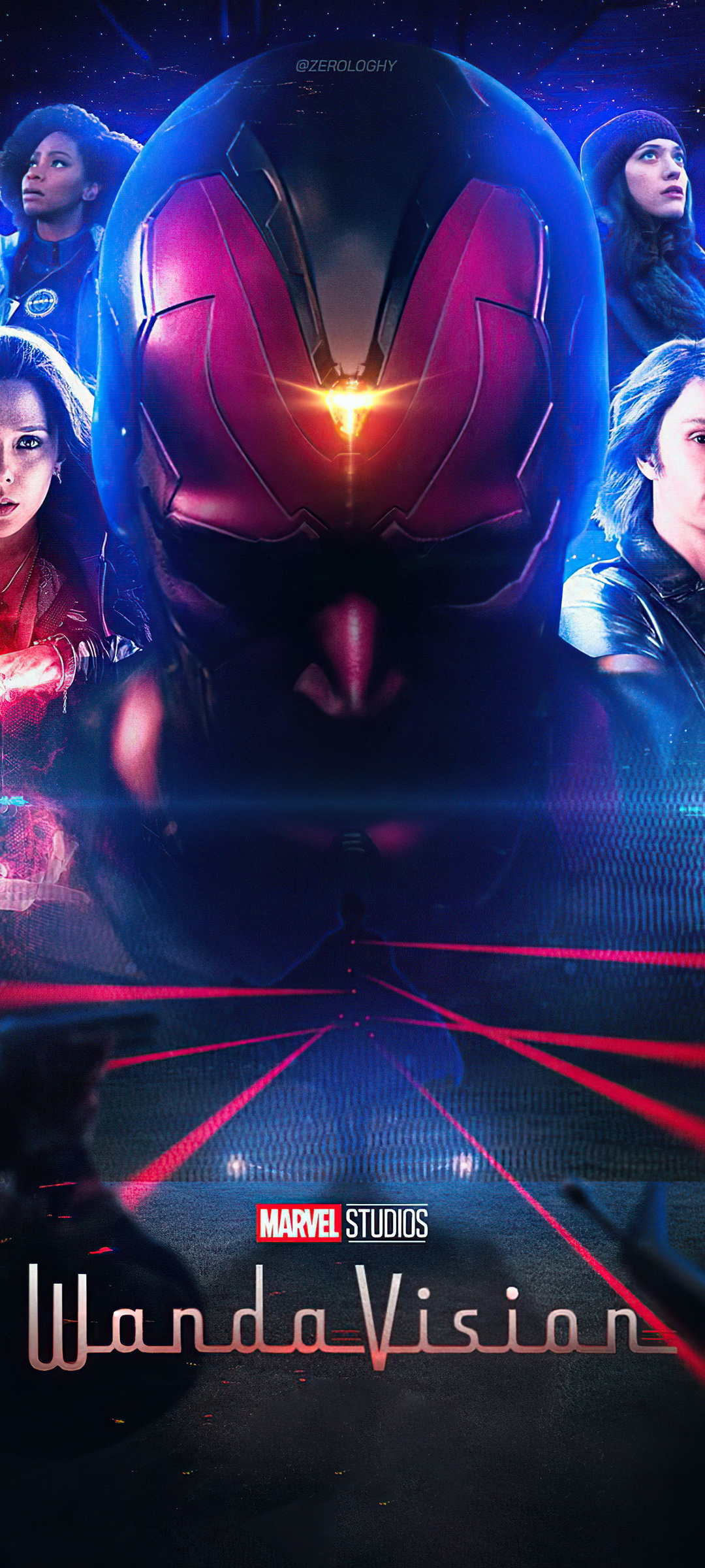 1080x2400 Wanda Vision New Poster 4k Google Pixel 7 ,HD 4k Wallpapers,Images,Backgrounds,Photos ...