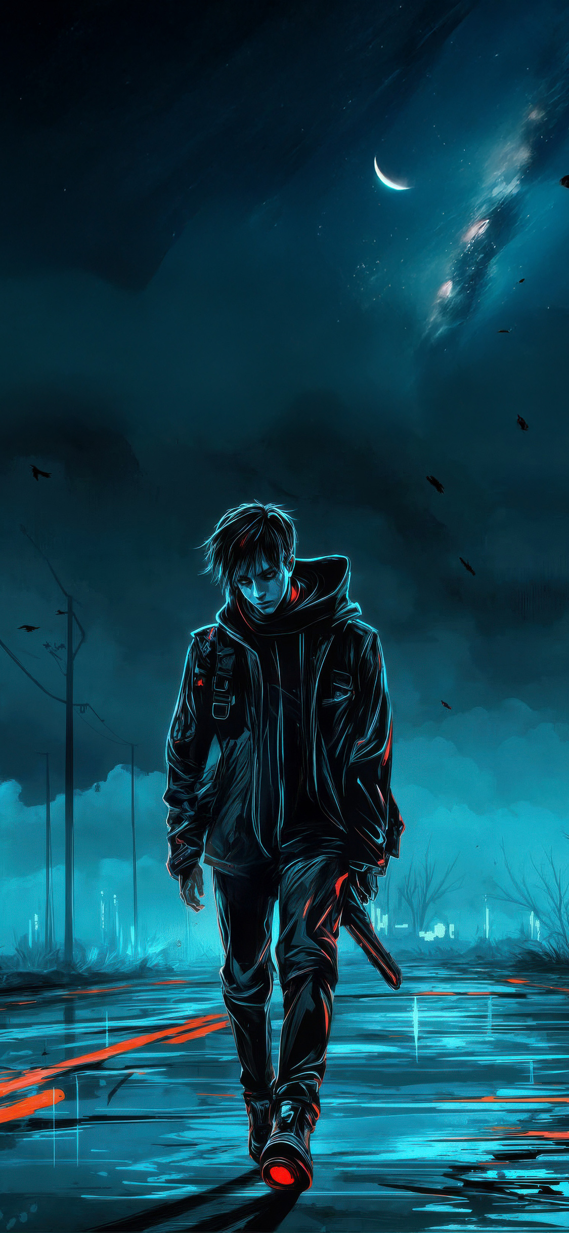 1125x2436 Wanderer Of The Ruined Path Iphone XS,Iphone 10,Iphone X ,HD ...