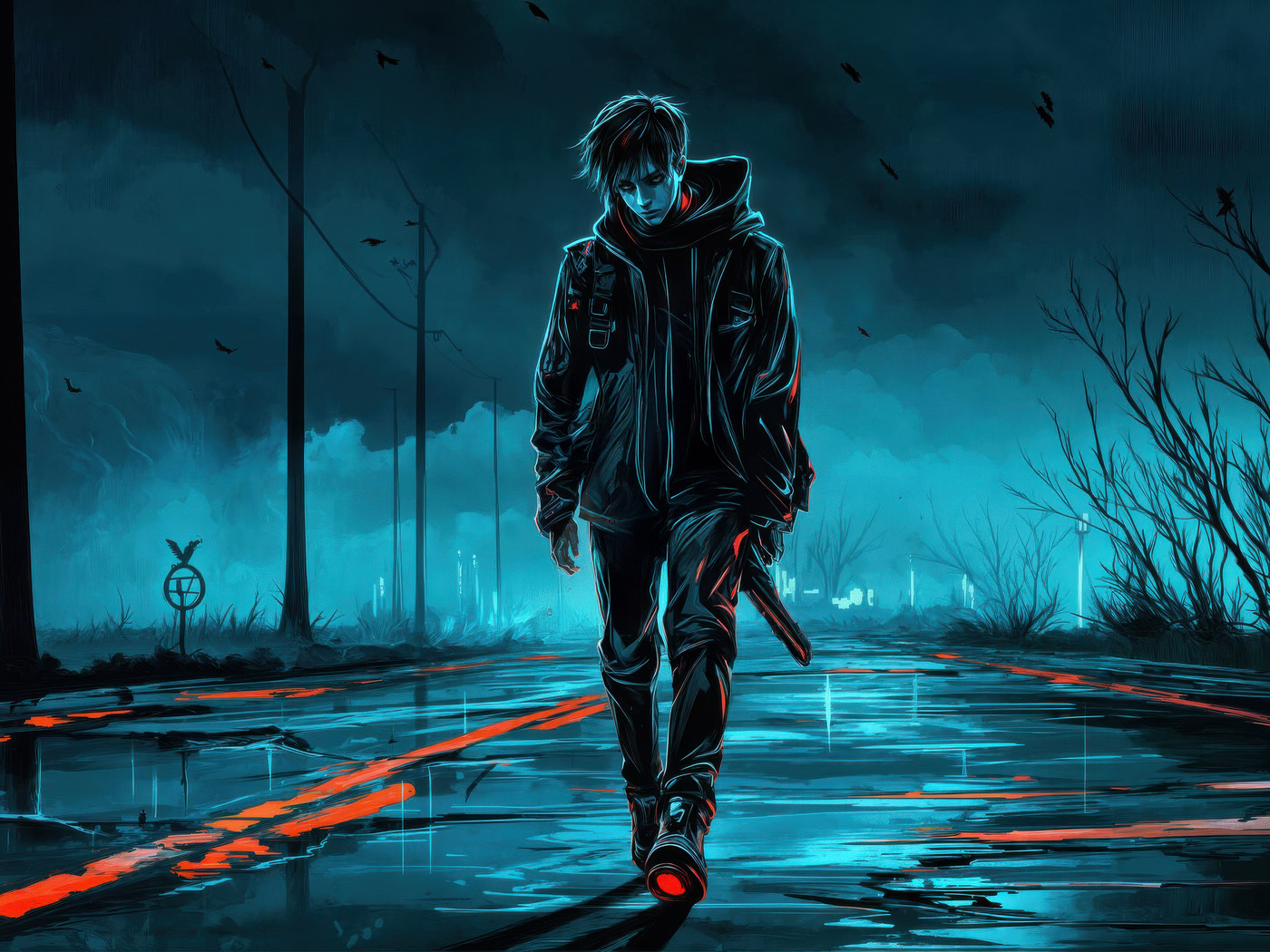 1400x1050 Wanderer Of The Ruined Path Wallpaper,1400x1050 Resolution HD ...