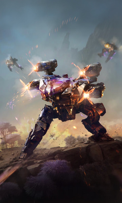240x400 War Robots Frontiers Acer E100,Huawei,Galaxy S Duos,LG 8575 ...