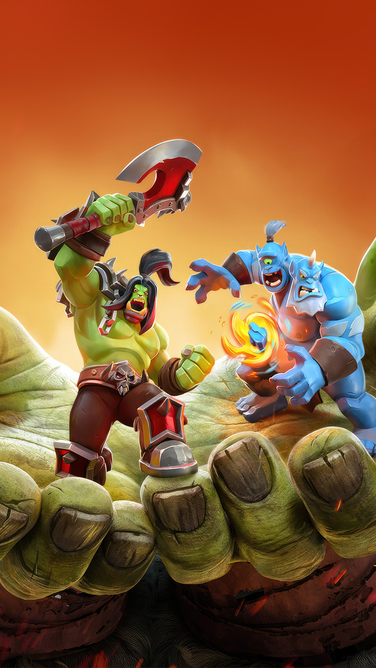 750x1334 Warcraft Arclight Rumble iPhone 6, iPhone 6S, iPhone 7 HD 4k ...