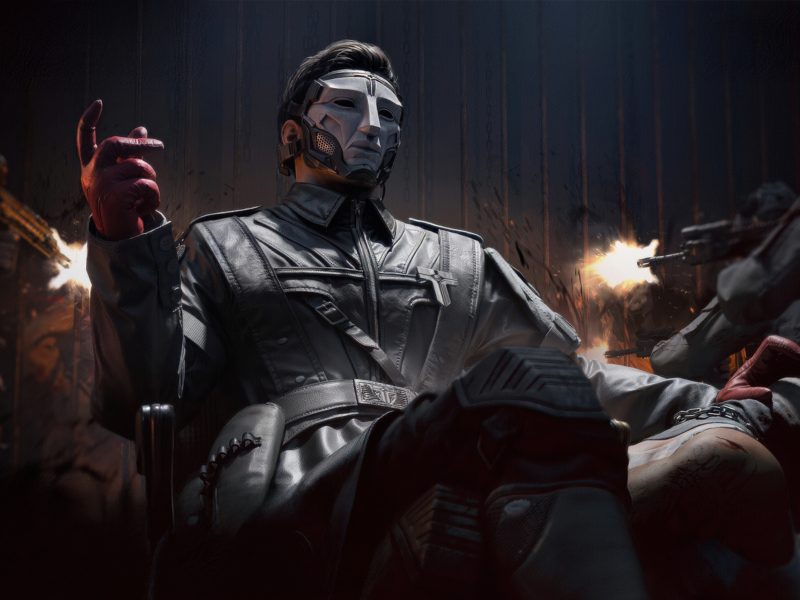 1600x1200 Warden From Tide Prison Delta Force 2025 Wallpaper,1600x1200 ...