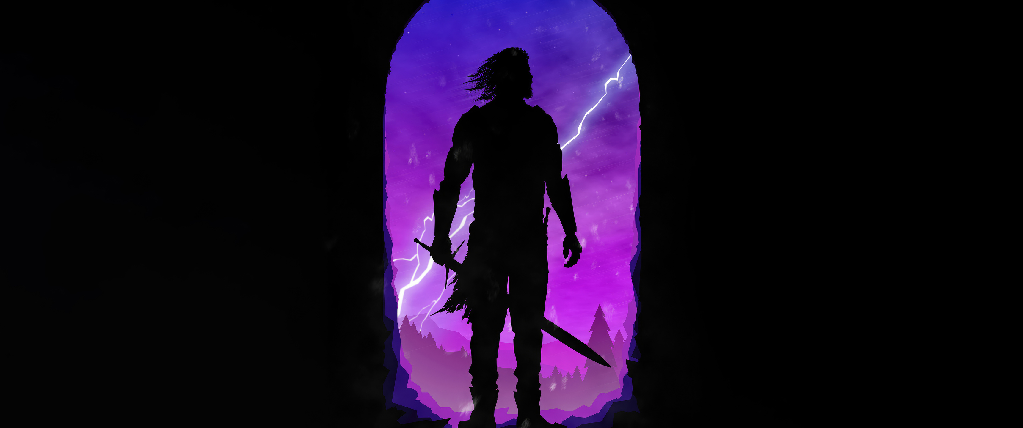 3440x1440 Warrior Adventure Dark Minimal Path 3440x1440 Resolution Hd 4k Wallpapers Images