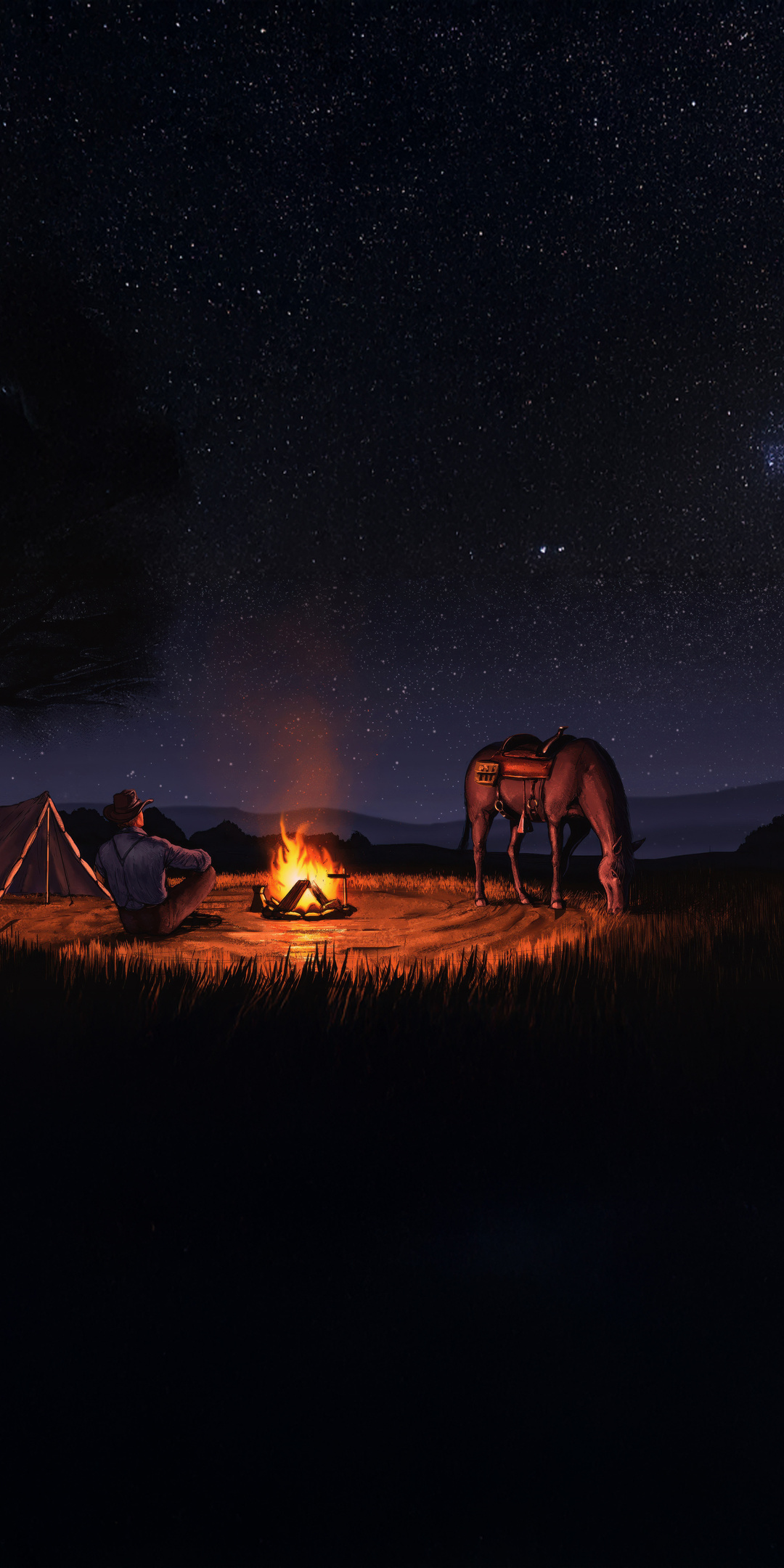 1080x2160 Watching The World Pass By With Horse One Plus 5T,Honor 7x ...