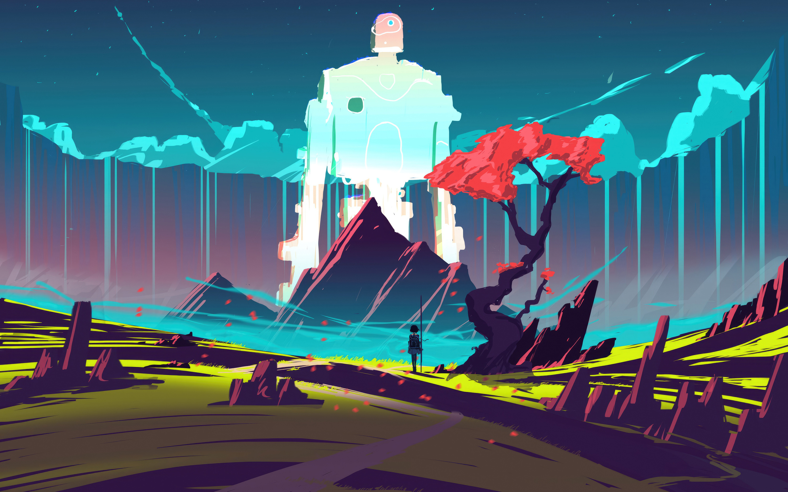 2560x1600 When The Journey Is In The Silence Of My Footsteps Wallpaper ...