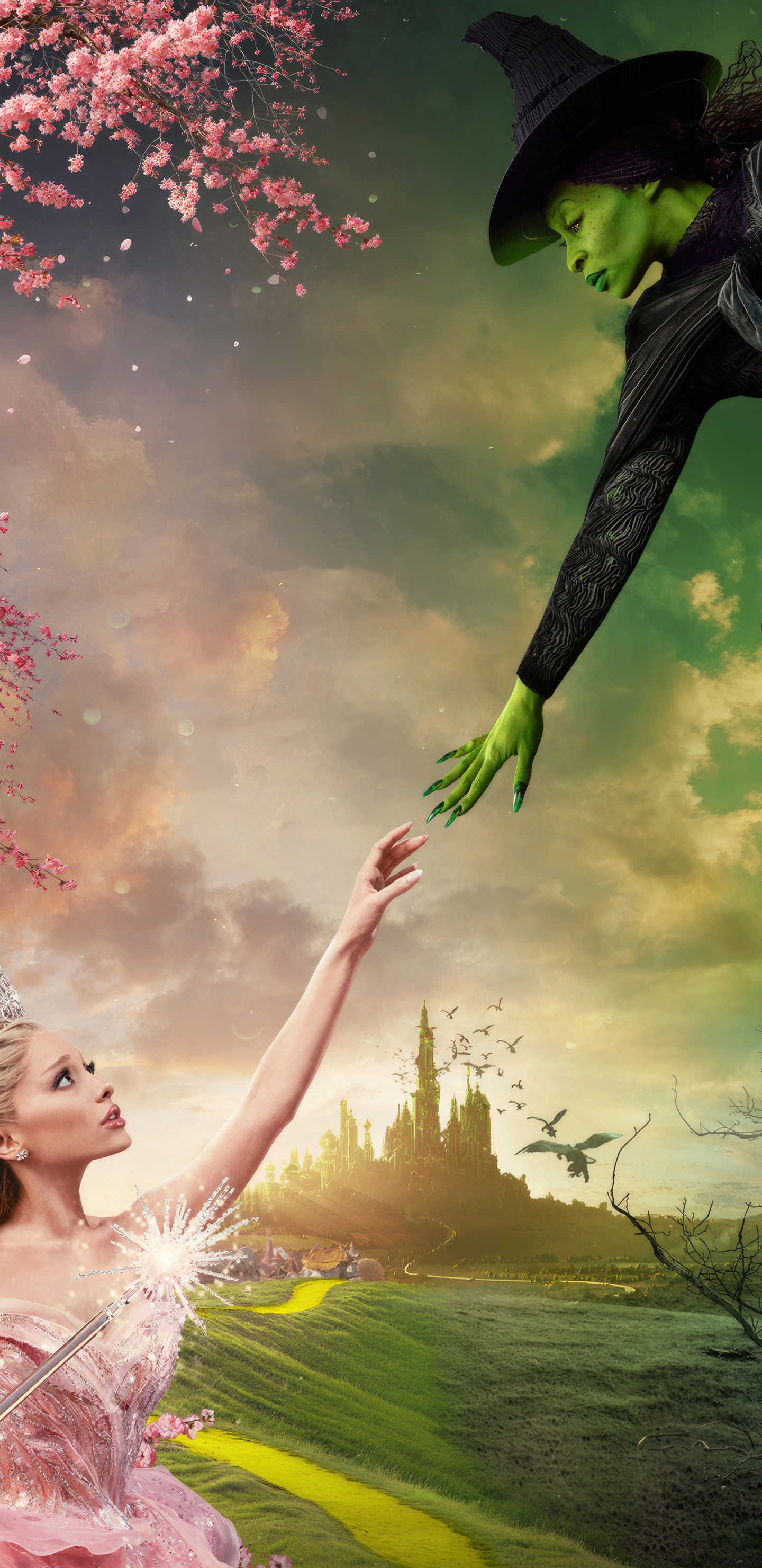 1440x2960 Wicked Movie 2024 Samsung Galaxy Note 9,8, S9,S8,S8+ QHD ,HD ...