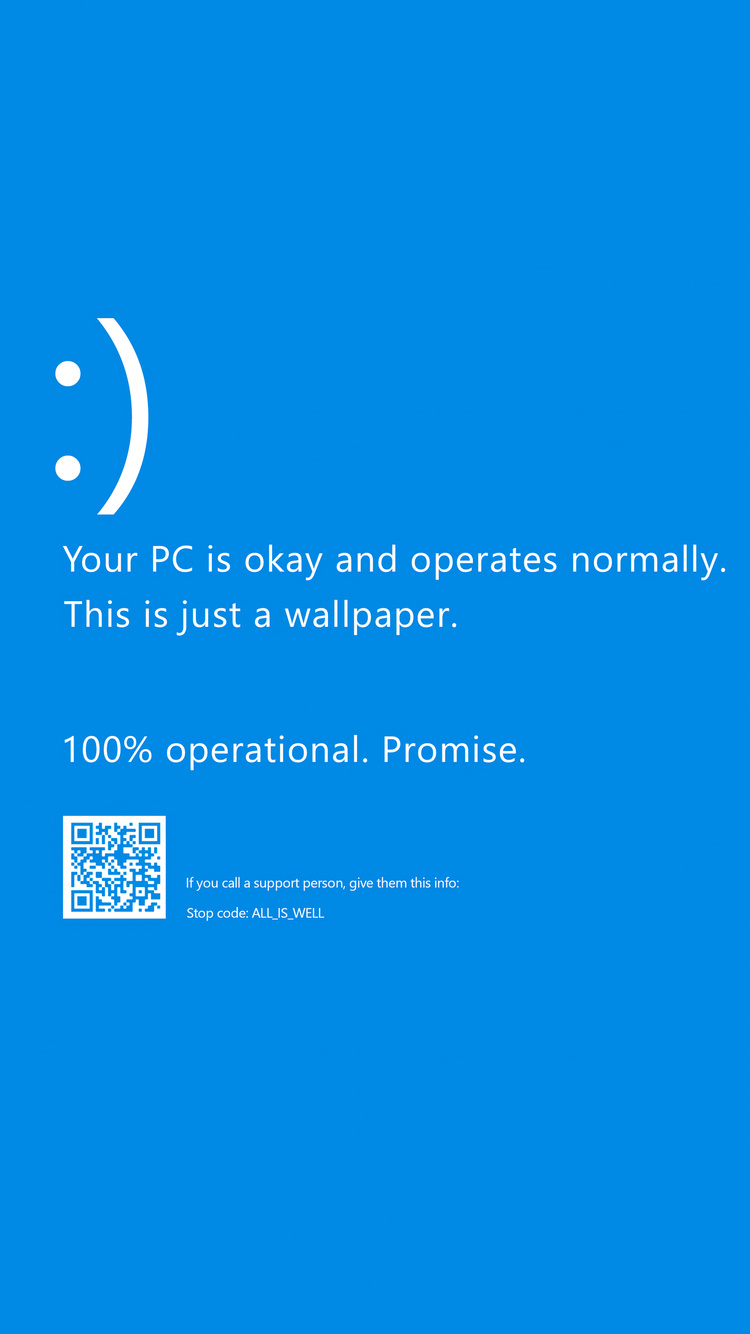 750x1334 Windows 10 Crash Funny iPhone 6, iPhone 6S, iPhone 7 ,HD 4k ...