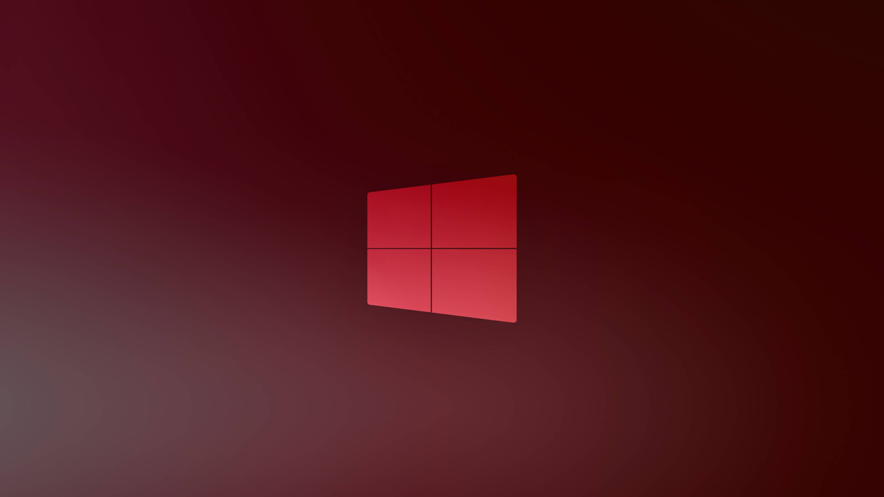 1280x720 Windows 10 X Red Logo 5k 720P ,HD 4k Wallpapers,Images ...