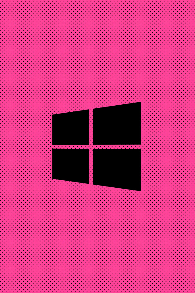 640x960 Windows Pink Minimal Logo 8k iPhone 4, iPhone 4S ,HD 4k ...