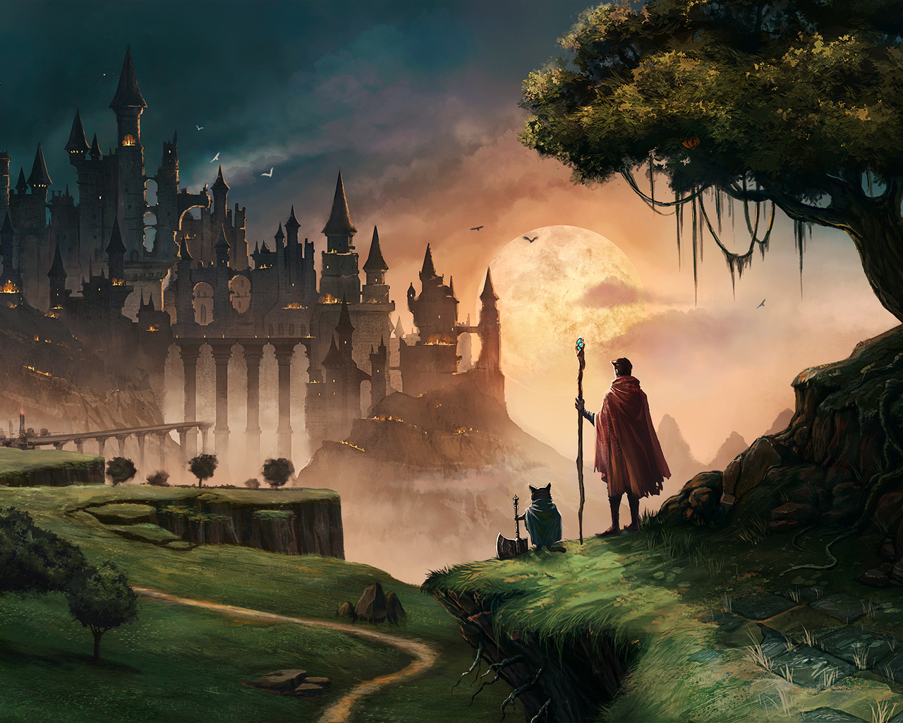 1280x1024 Wizard Journey Wallpaper,1280x1024 Resolution HD 4k ...