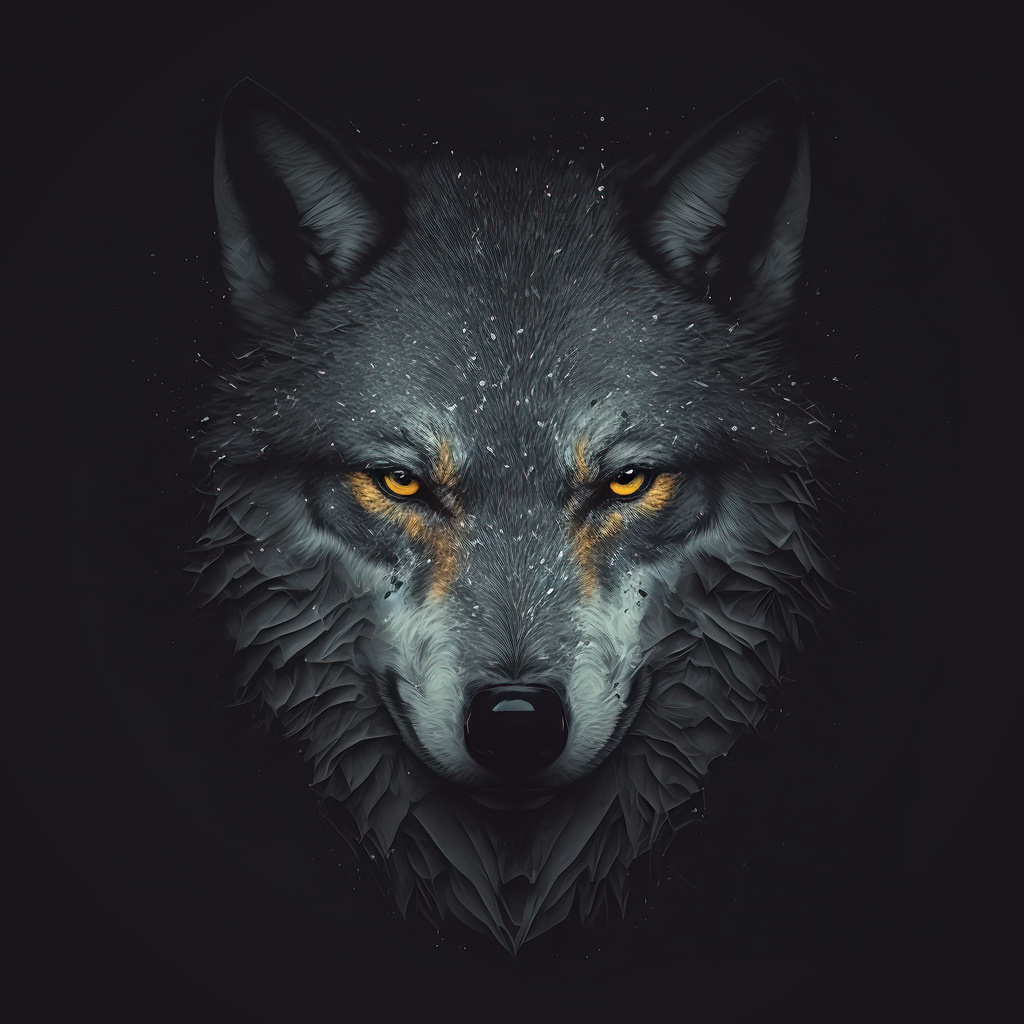 1024x1024 Wolf Digital 4k 1024x1024 Resolution HD 4k Wallpapers, Images ...