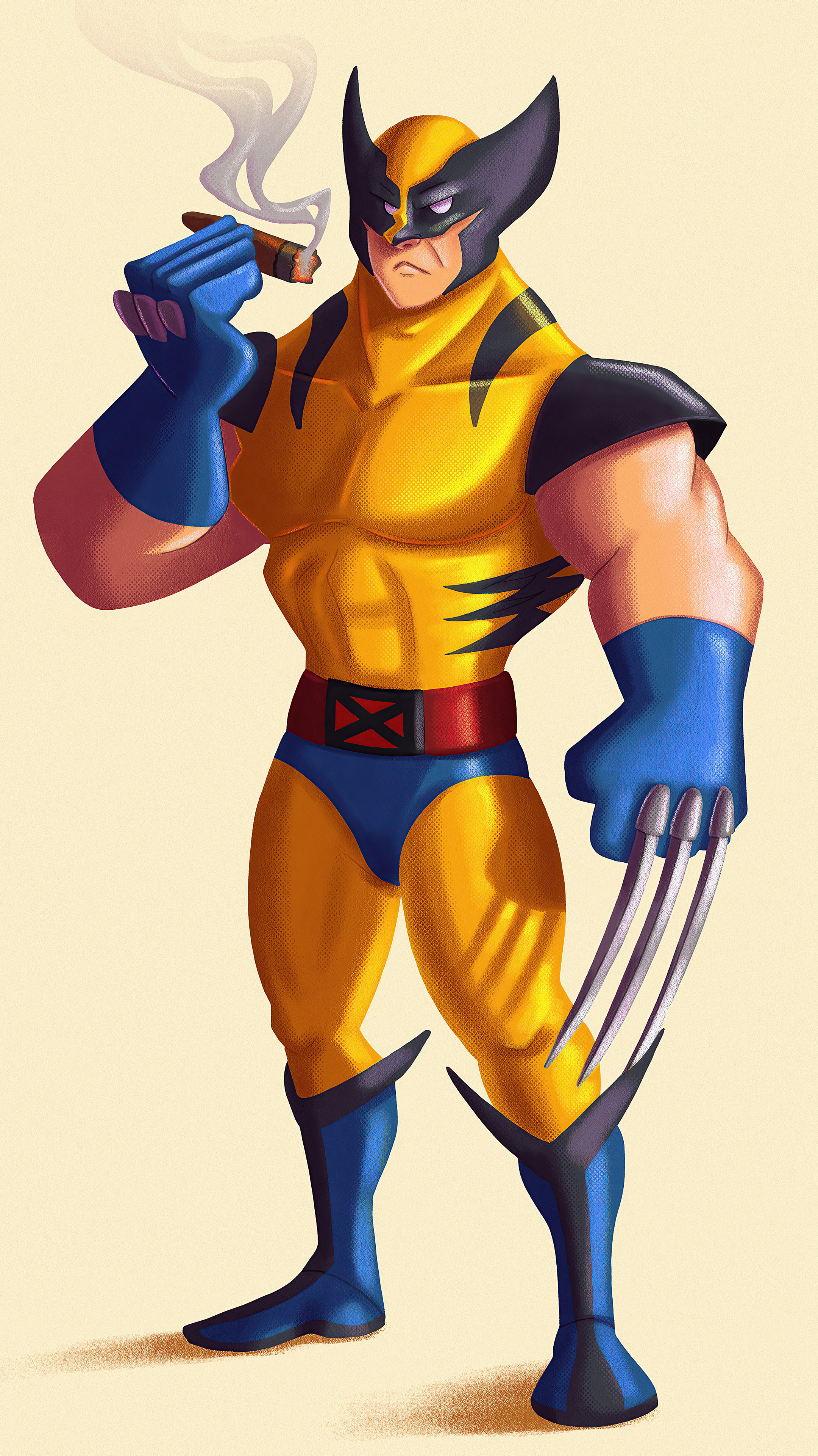 2160x3840 Wolverine 2020 Smoking Sony Xperia X,XZ,Z5 Premium ,HD 4k ...