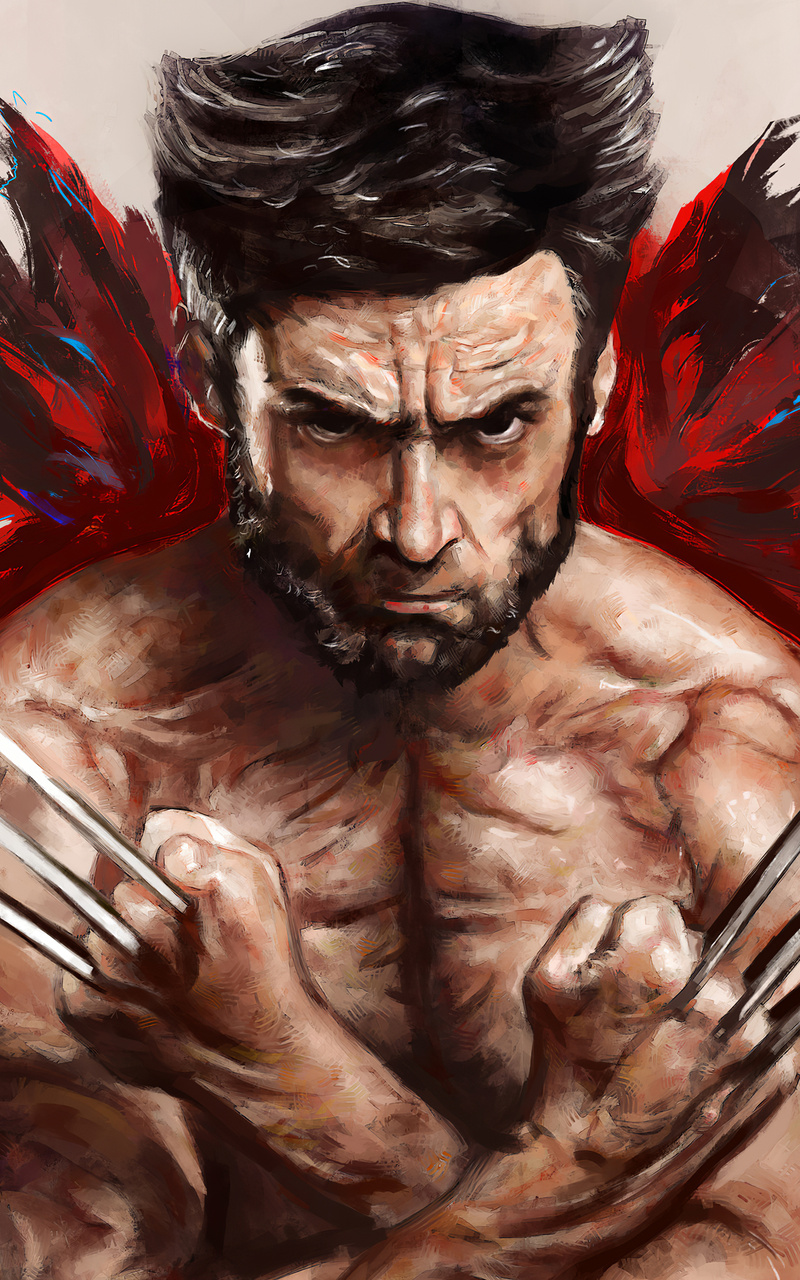 800x1280 Wolverine 4k Artwork 2020 Nexus 7,Samsung Galaxy Tab 10,Note ...