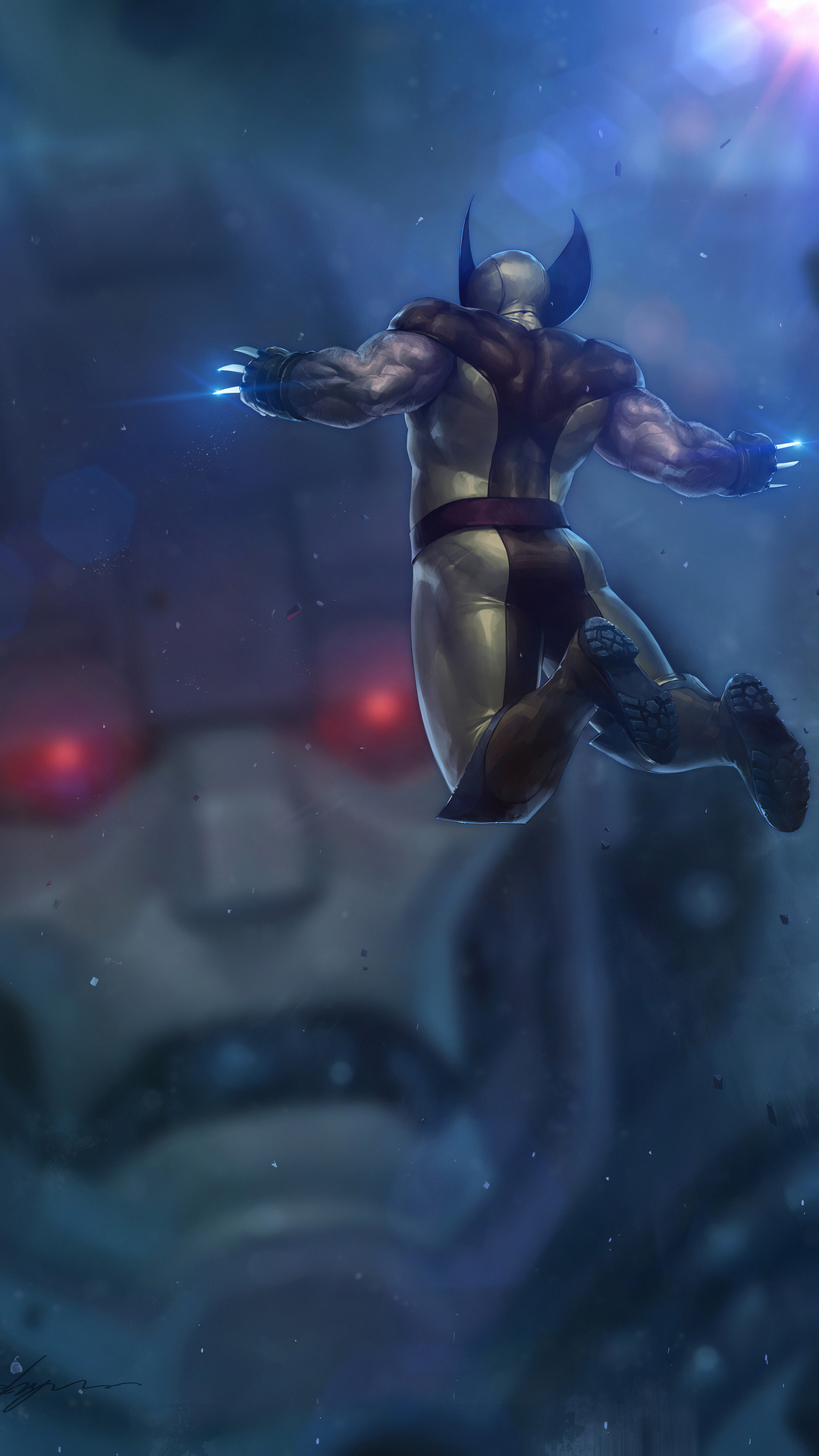 1080x1920 Wolverine Attacking Iphone 7,6s,6 Plus, Pixel xl ,One Plus 3 ...