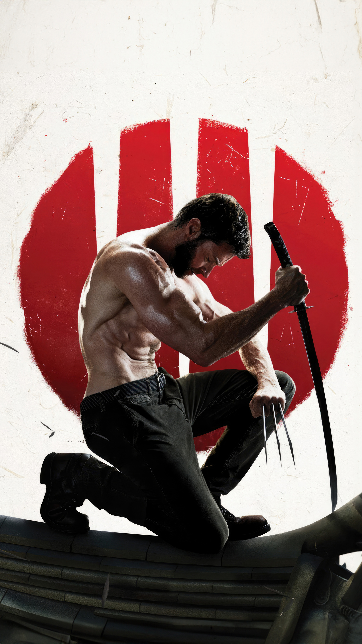 1440x2560 Wolverine Deadly Skill With A Samurai Sword Samsung Galaxy S6 ...