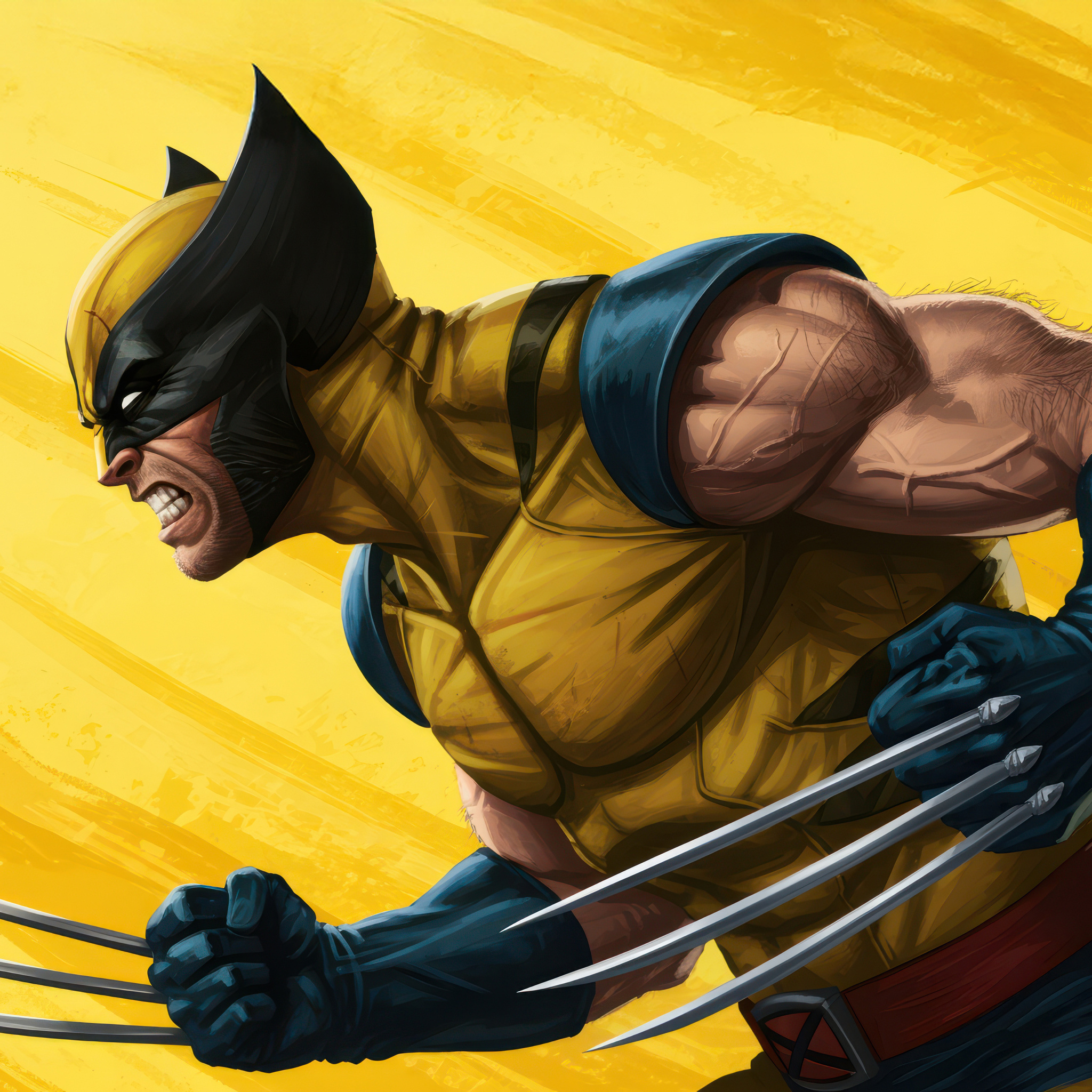 2048x2048 Wolverine Shadow Of Justice Ipad Air ,HD 4k Wallpapers,Images ...