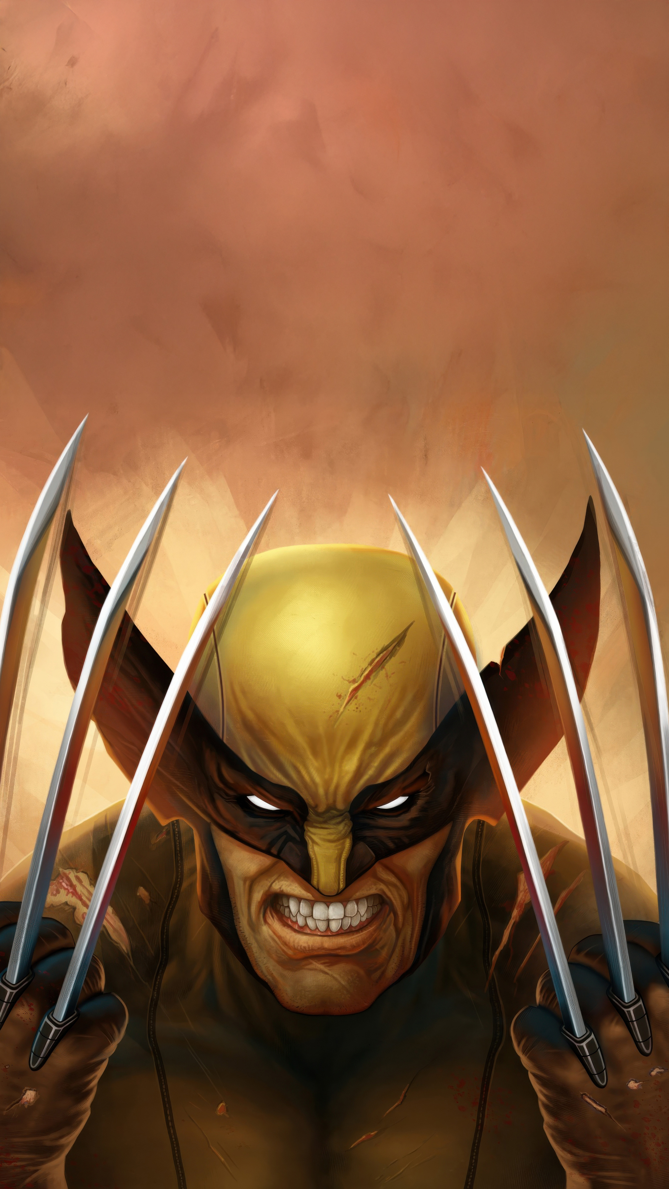 2160x3840 Wolverine The World On Fire Sony Xperia X,XZ,Z5 Premium ,HD ...