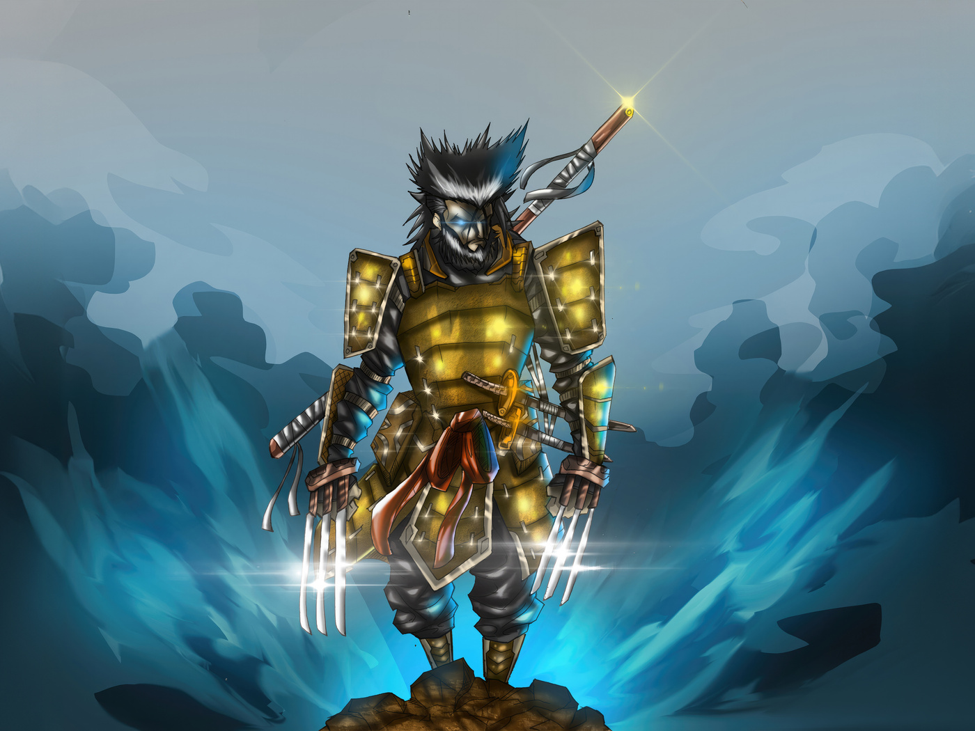 1400x1050 Wolverine X Samurai 5k Wallpaper,1400x1050 Resolution HD 4k ...