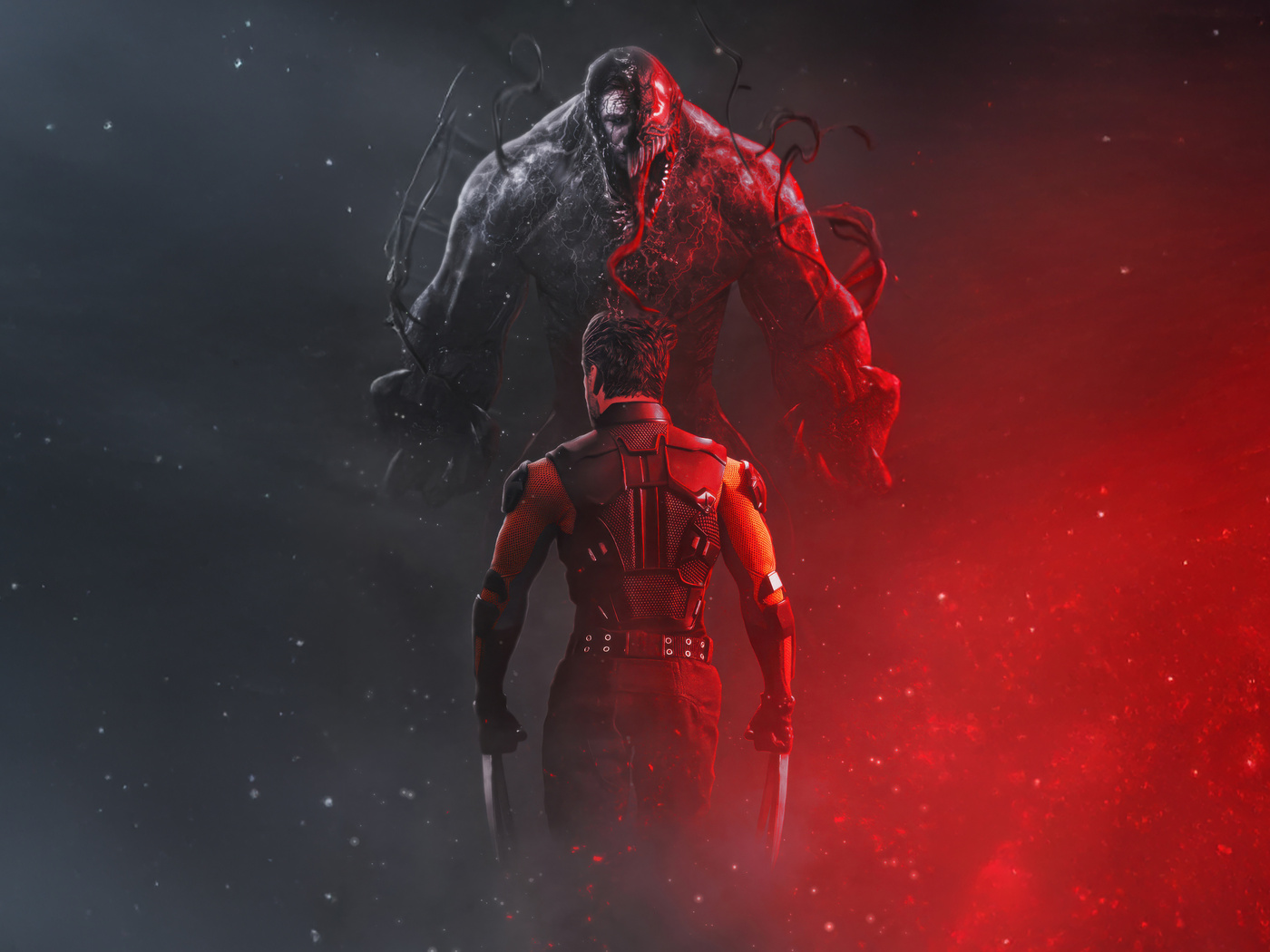 1400x1050 Wolverine X Venom Unleashed Wallpaper,1400x1050 Resolution HD ...