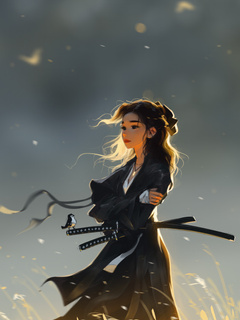 240x320 Women With Swords 5k Nokia 230, Nokia 215, Samsung Xcover 550 ...