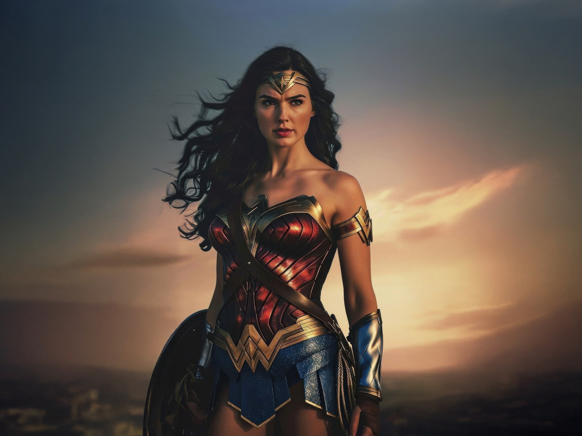 1152x864 Wonder Woman Diana Of Themyscira Strikes Wallpaper,1152x864 Resolution HD 4k Wallpapers ...