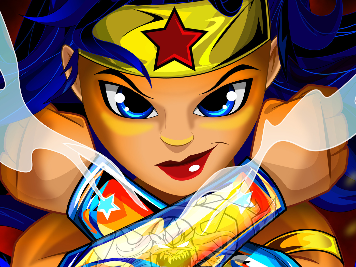 1400x1050 Wonder Woman Digital Art 4k Wallpaper,1400x1050 Resolution HD ...