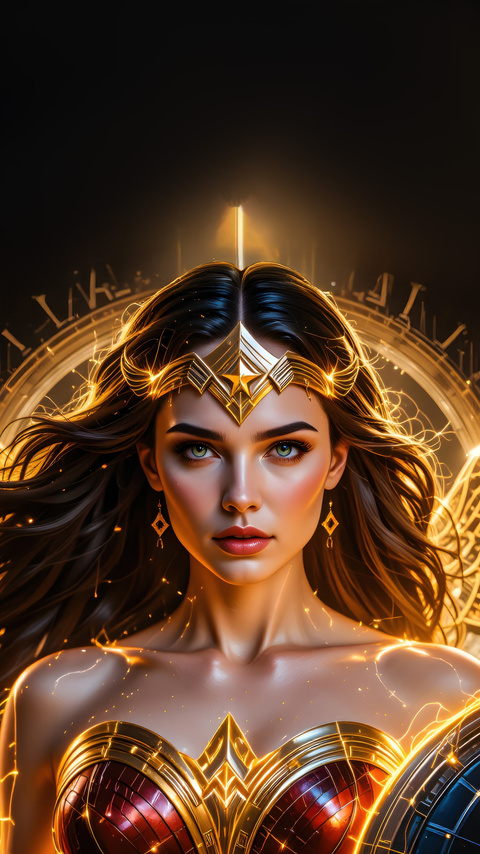 480x854 Wonder Woman Warrior Of Themyscira Android One ,HD 4k Wallpapers,Images,Backgrounds ...