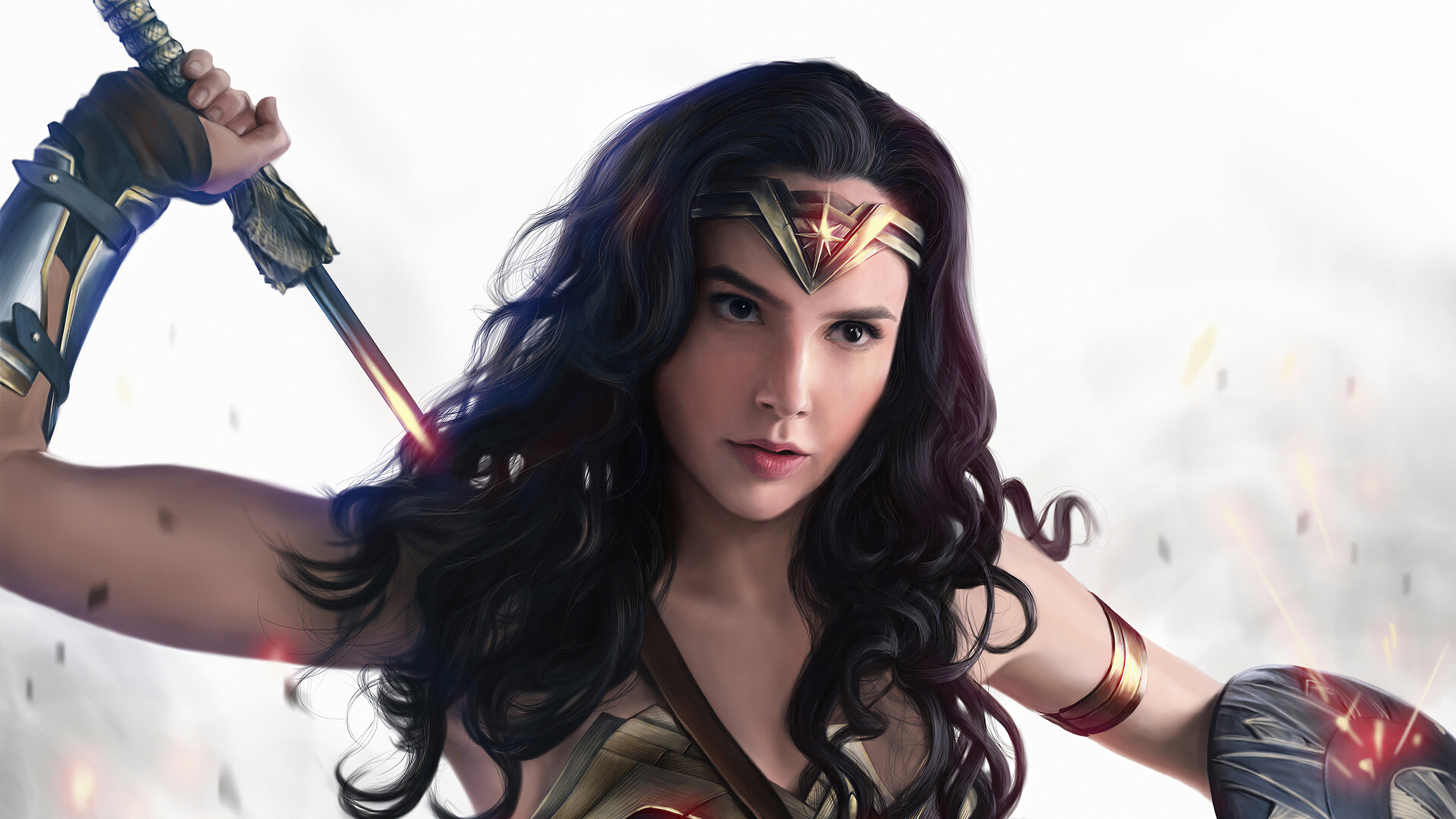 2560x1440 Wonder Woman4k Gal Gadot Art 1440P Resolution ,HD 4k Wallpapers,Images,Backgrounds ...