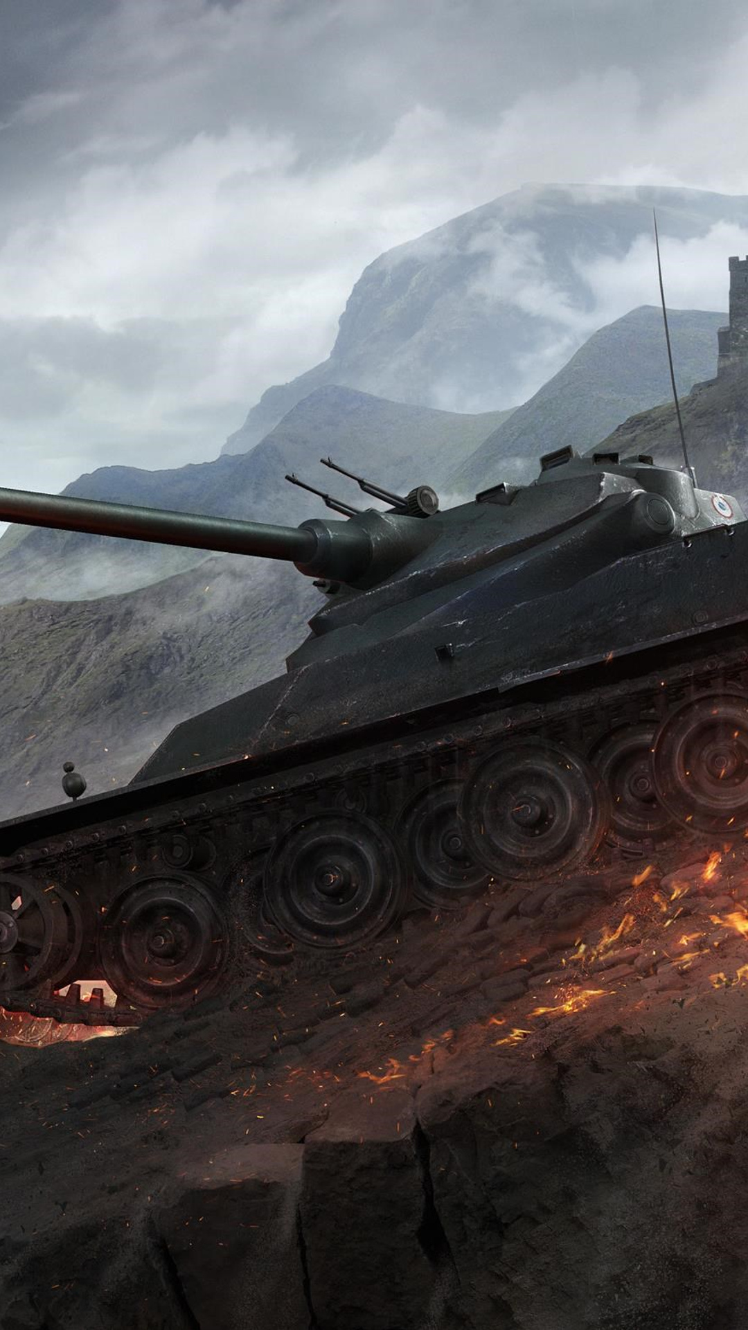 1080x1920 World Of Tanks AMX 50 Iphone 7,6s,6 Plus, Pixel xl ,One Plus ...