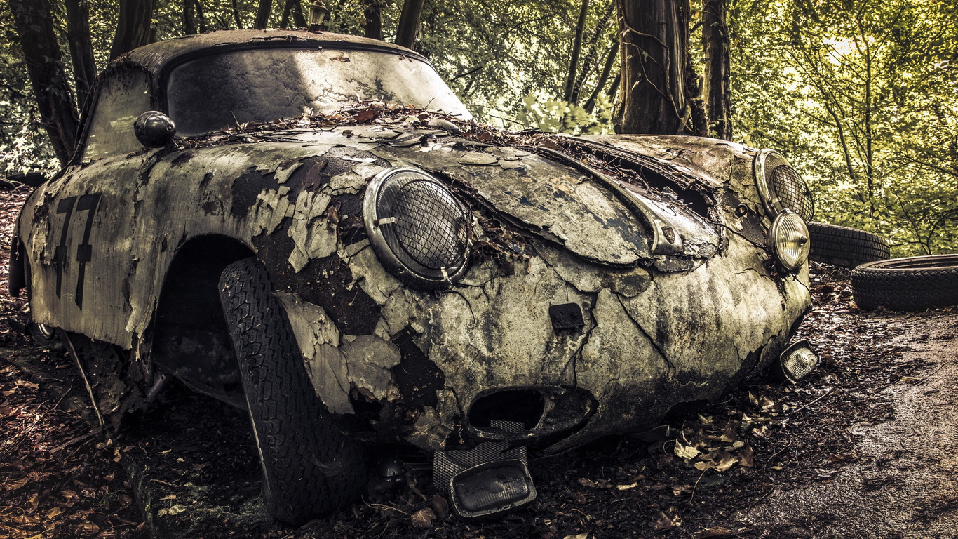 1366x768 Wrecked Car Laptop HD ,HD 4k Wallpapers,Images,Backgrounds ...