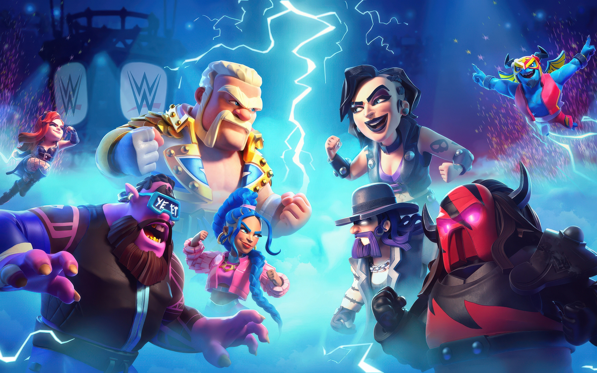 1920x1200 Wwe X Clash Of Clans 1080P Resolution ,HD 4k Wallpapers ...