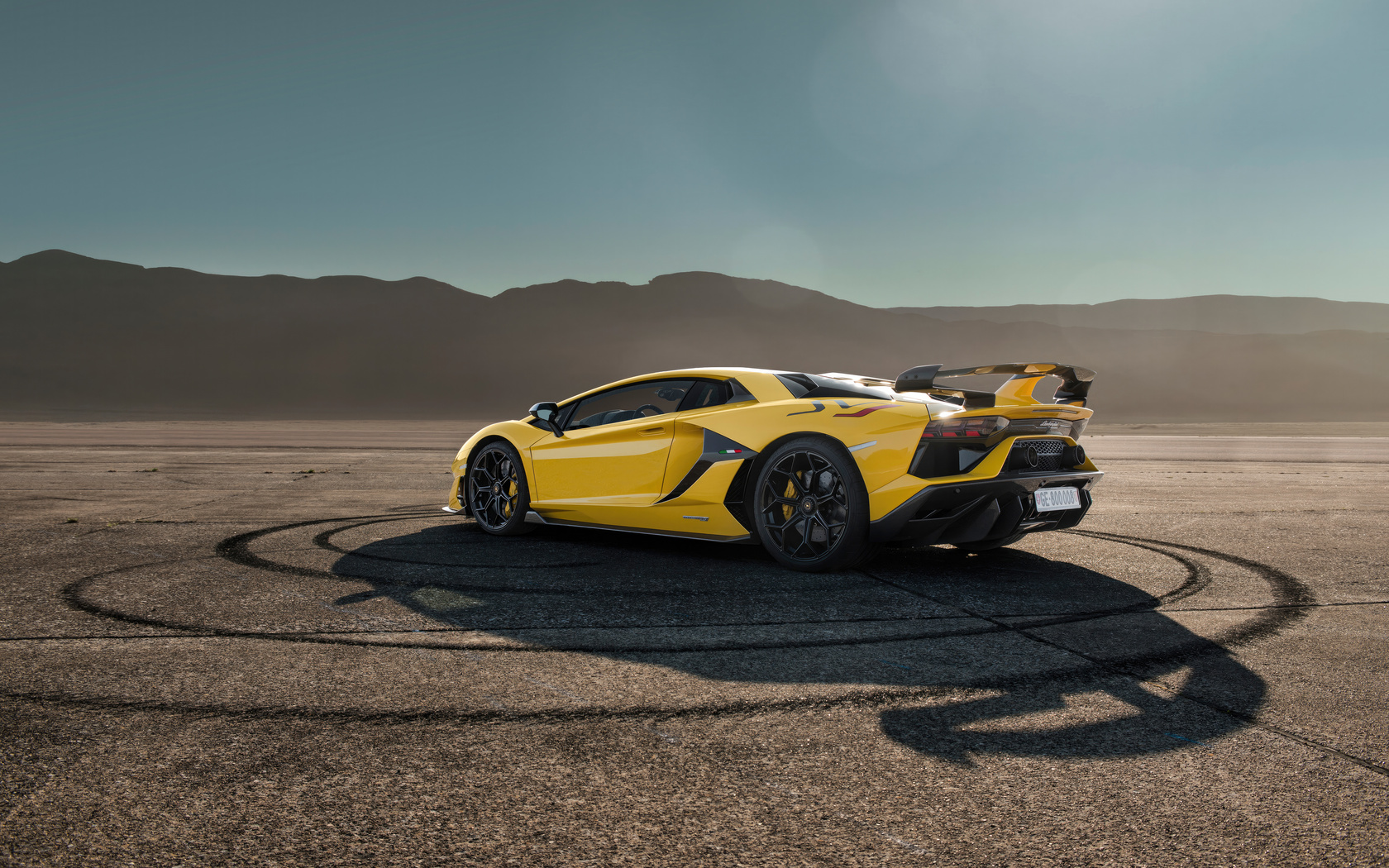 1680x1050 Yellow Lamborghini Aventador Svj Wallpaper,1680x1050 ...