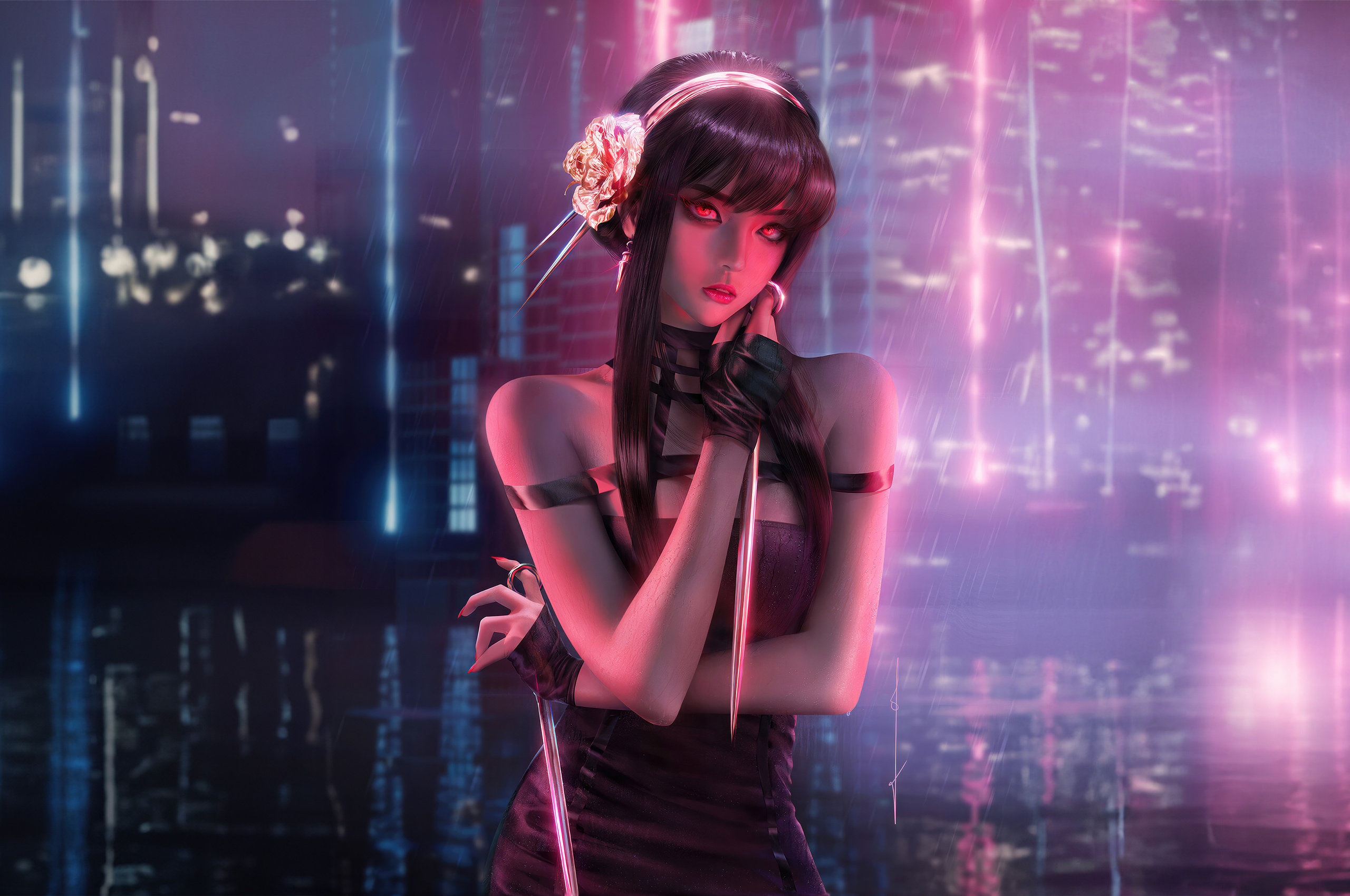 2560x1700 Yor Forger In Spy X Family Chromebook Pixel ,HD 4k Wallpapers ...