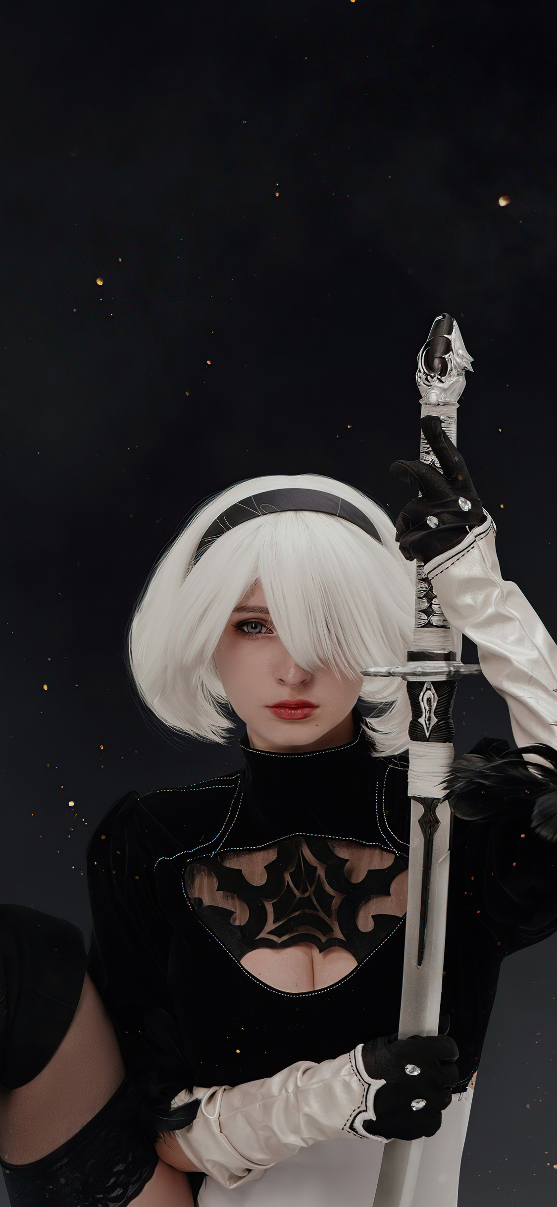 1125x2436 Yorha 2b Cosplay Iphone XS,Iphone 10,Iphone X ,HD 4k ...