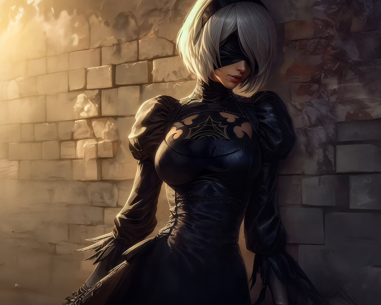 1280x1024 Yorha 2b Nier Automata Cool Portrait Wallpaper,1280x1024 ...