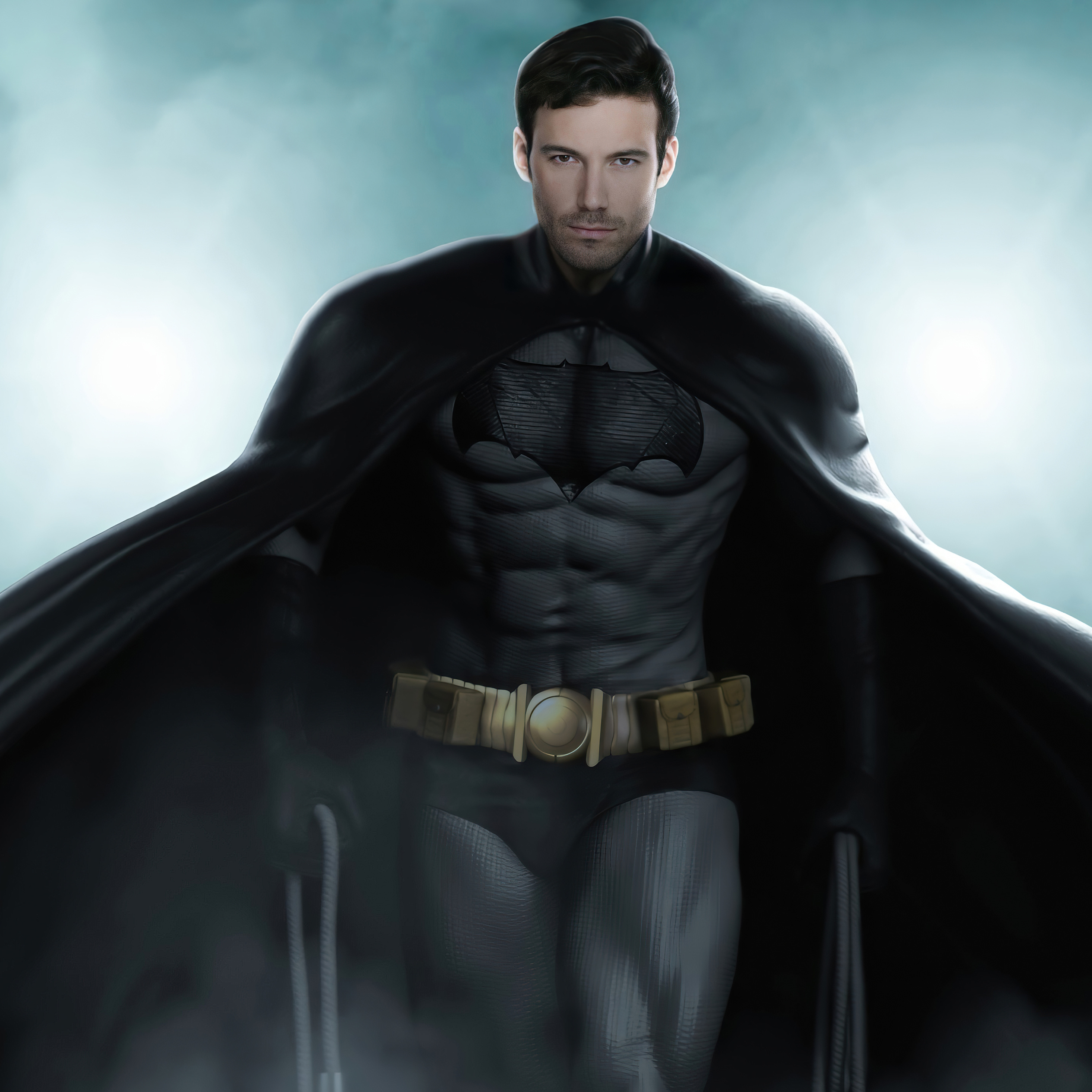 2932x2932 Young Batfleck Ipad Pro Retina Display ,HD 4k Wallpapers ...