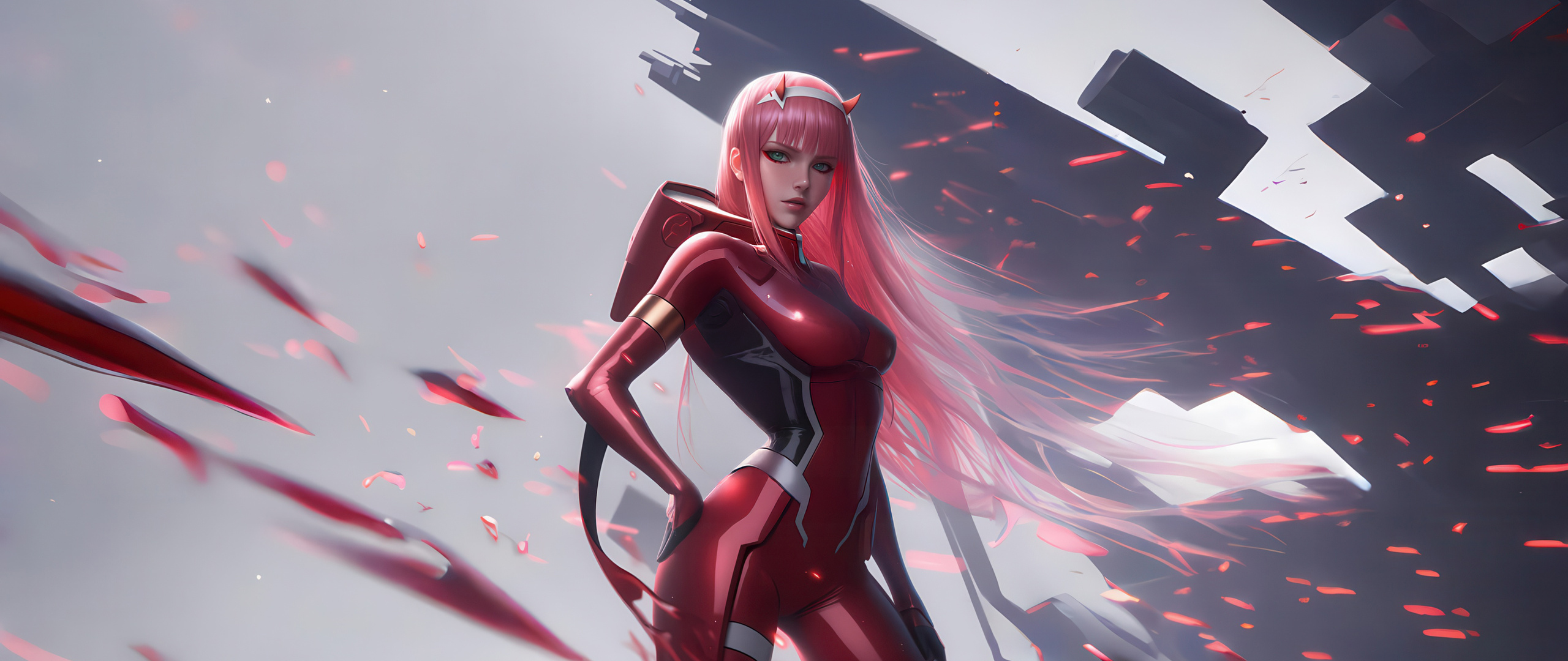 2560x1080 Zero Two Darling Cyber Warrior Wallpaper,2560x1080 Resolution ...
