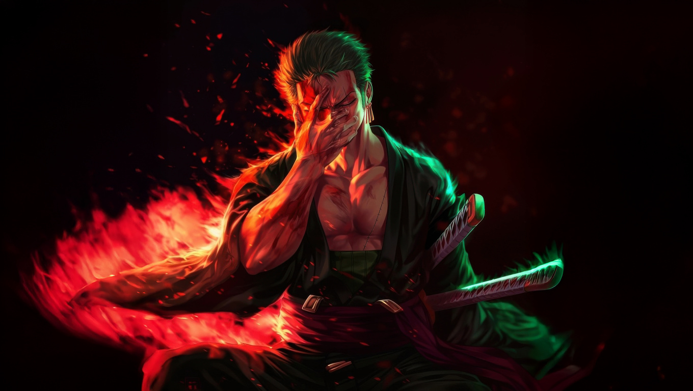 1360x768 Zoro From One Piece Laptop HD ,HD 4k Wallpapers,Images ...