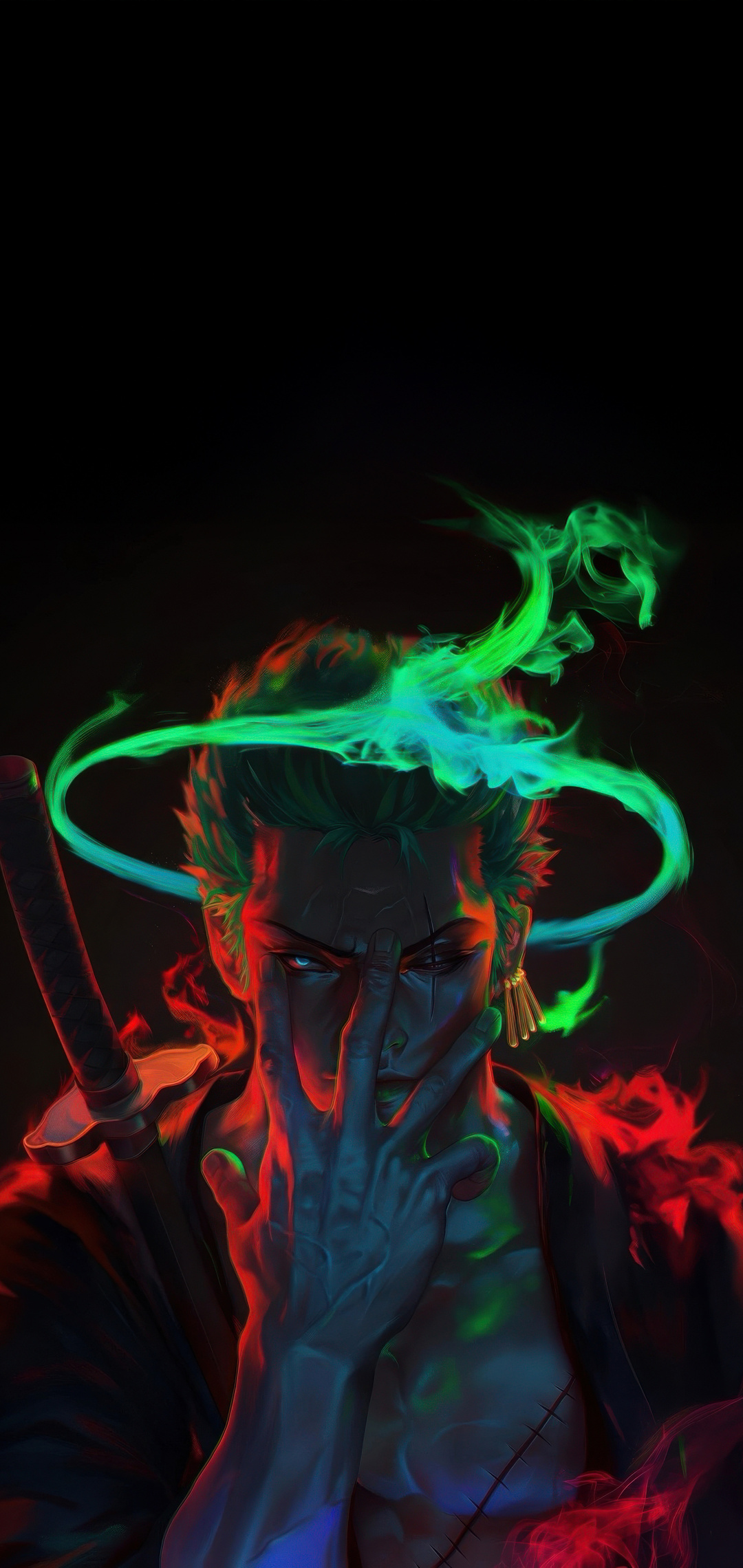1080x2280 Zoro Roronoa One Piece 5k One Plus 6,Huawei p20,Honor view 10 ...
