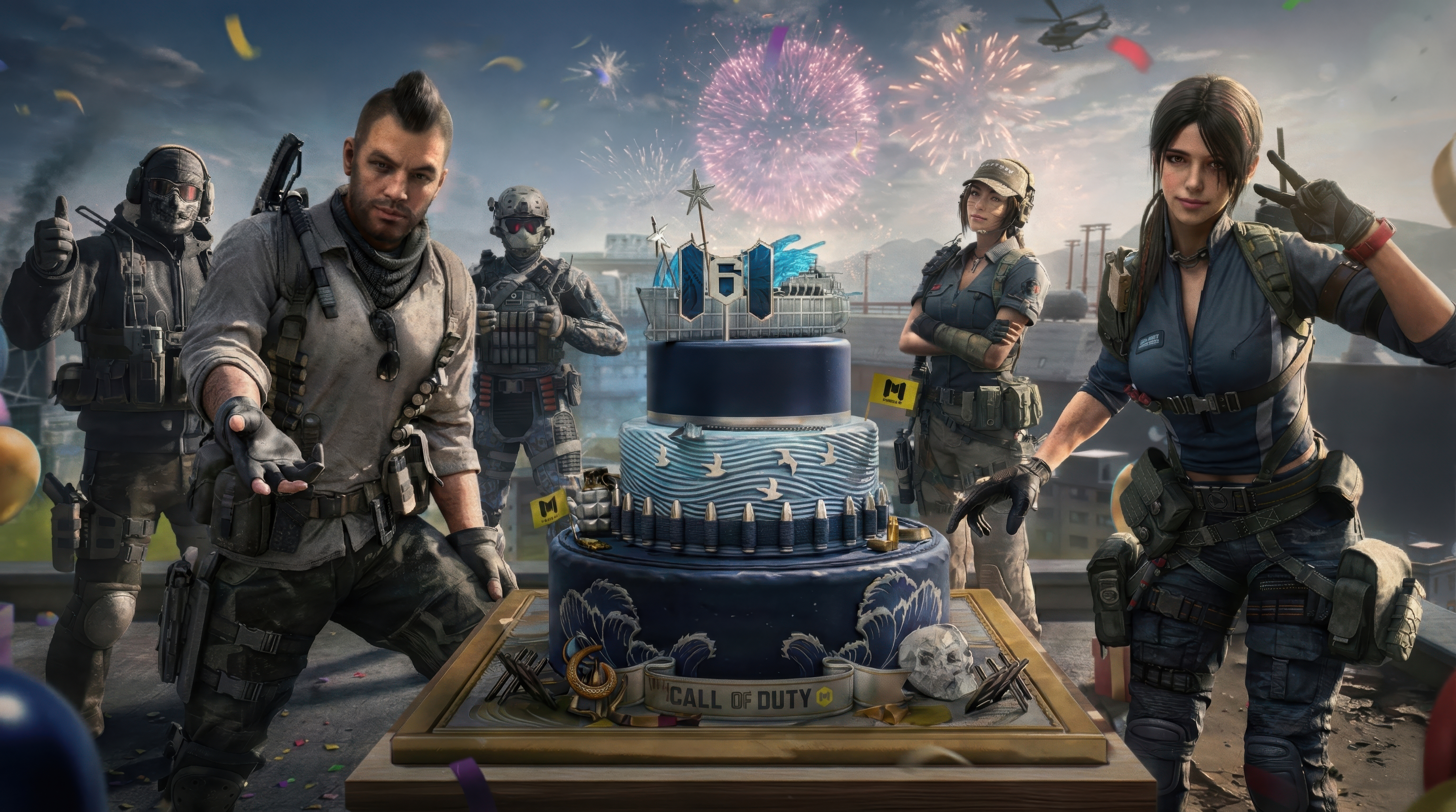 2025 Call Of Duty Mobile 6th Anniversary Finale In Season 11 Wallpaper ...