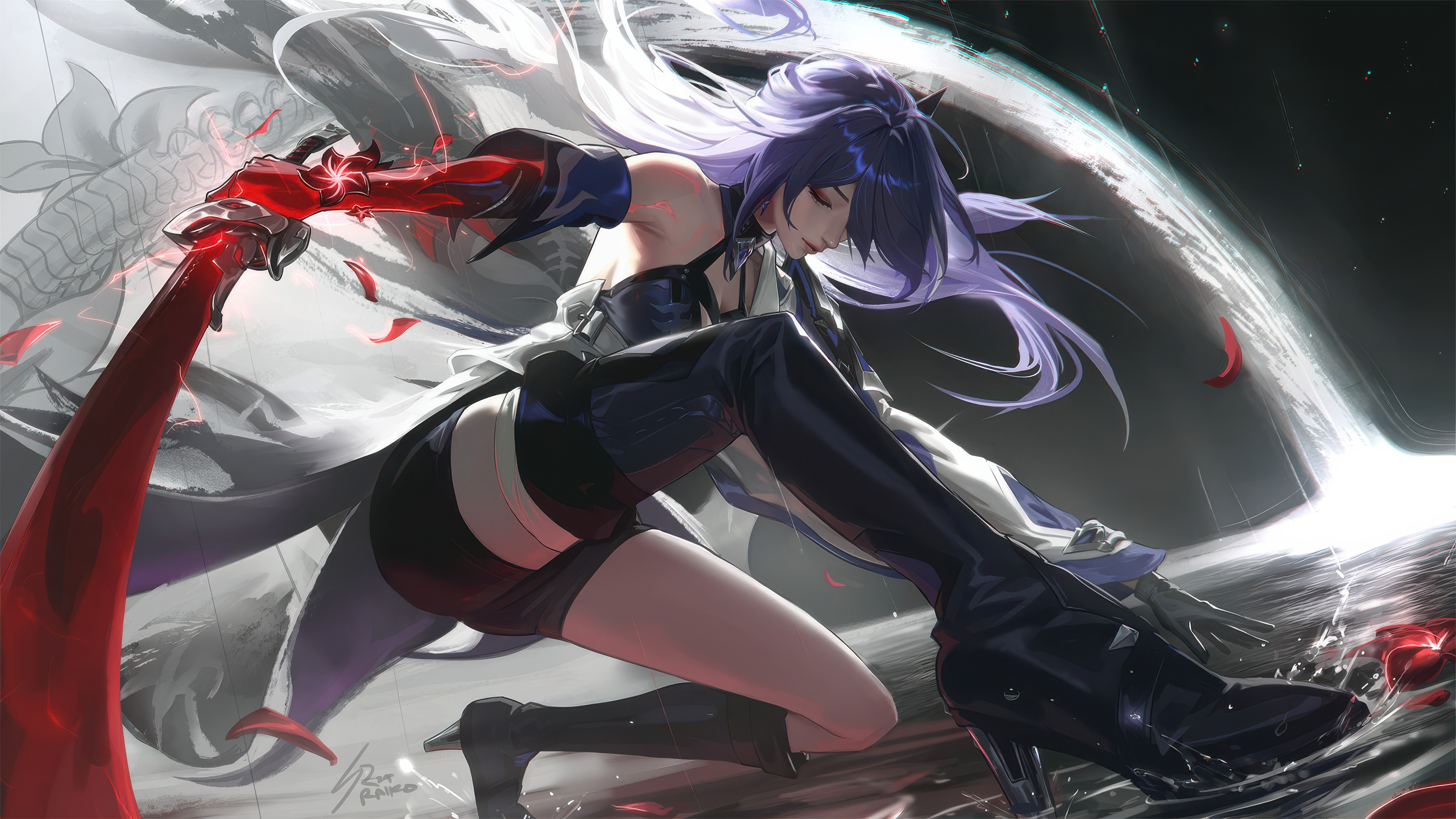 Acheron Honkai Star Rail Conqueror Wallpaper,HD Anime Wallpapers,4k ...