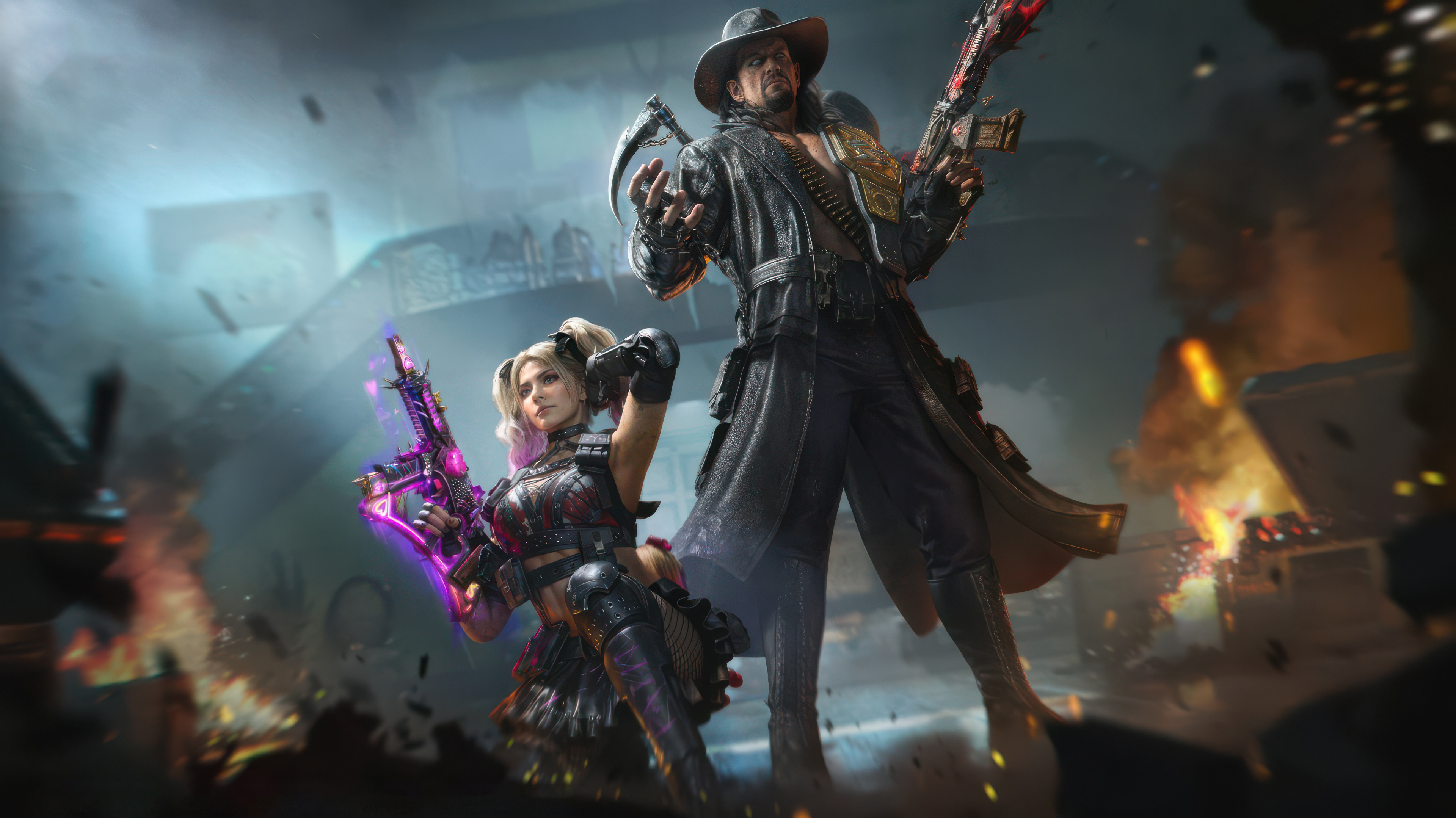 Alexa Bliss Ft Undertaker Call Of Duty Mobile Wallpaper,HD Games ...