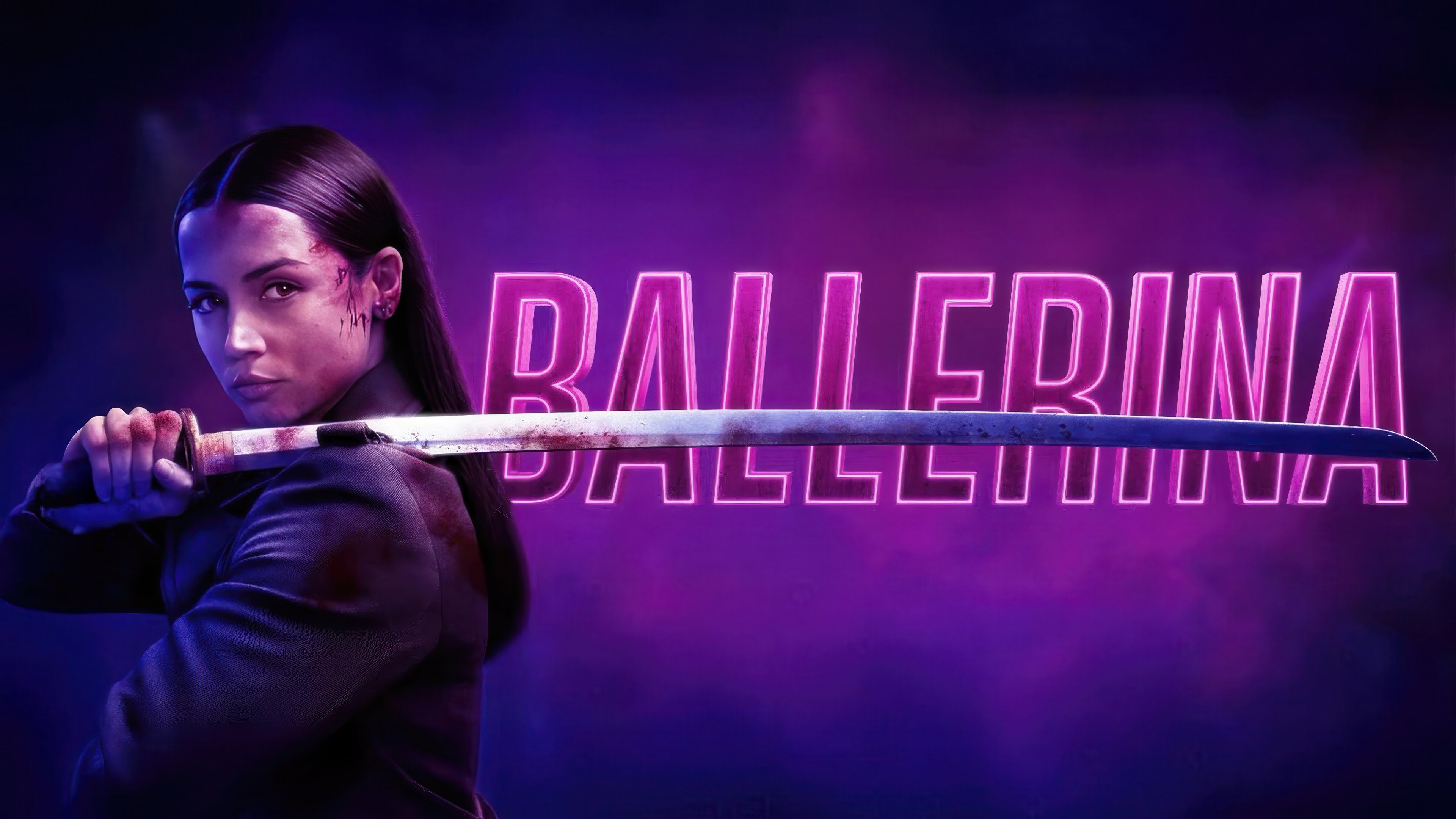 Ana De Armas As Eve Macarro In Ballerina 2025 Wallpaper,HD Movies Wallpapers,4k Wallpapers ...