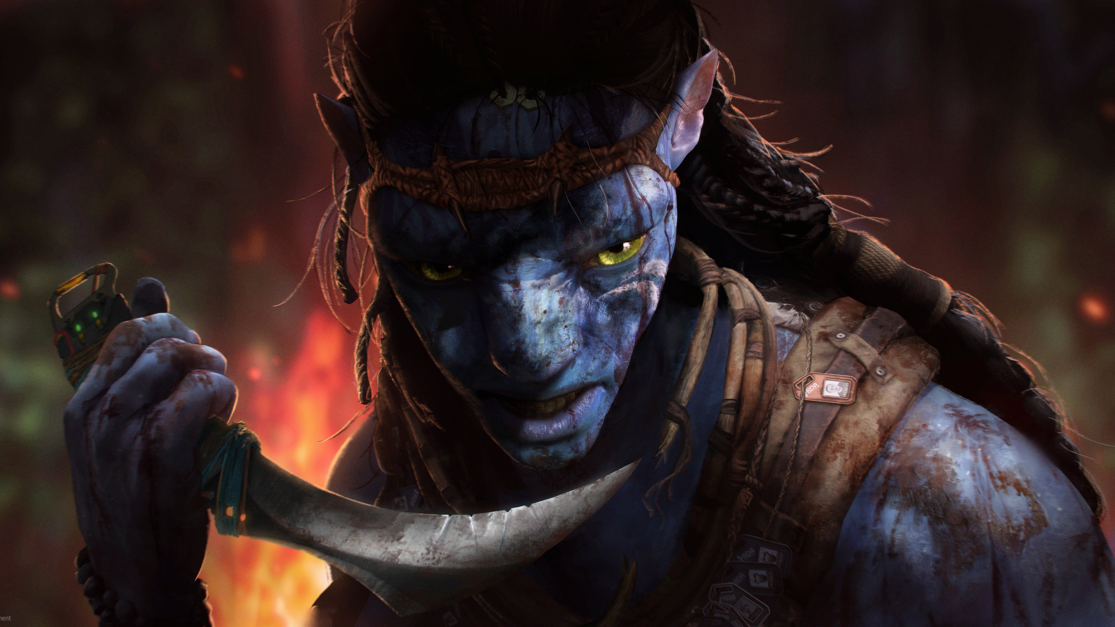 1366x768 Avatar Frontiers Of Pandora From The Ashes 4k Laptop HD ,HD 4k ...