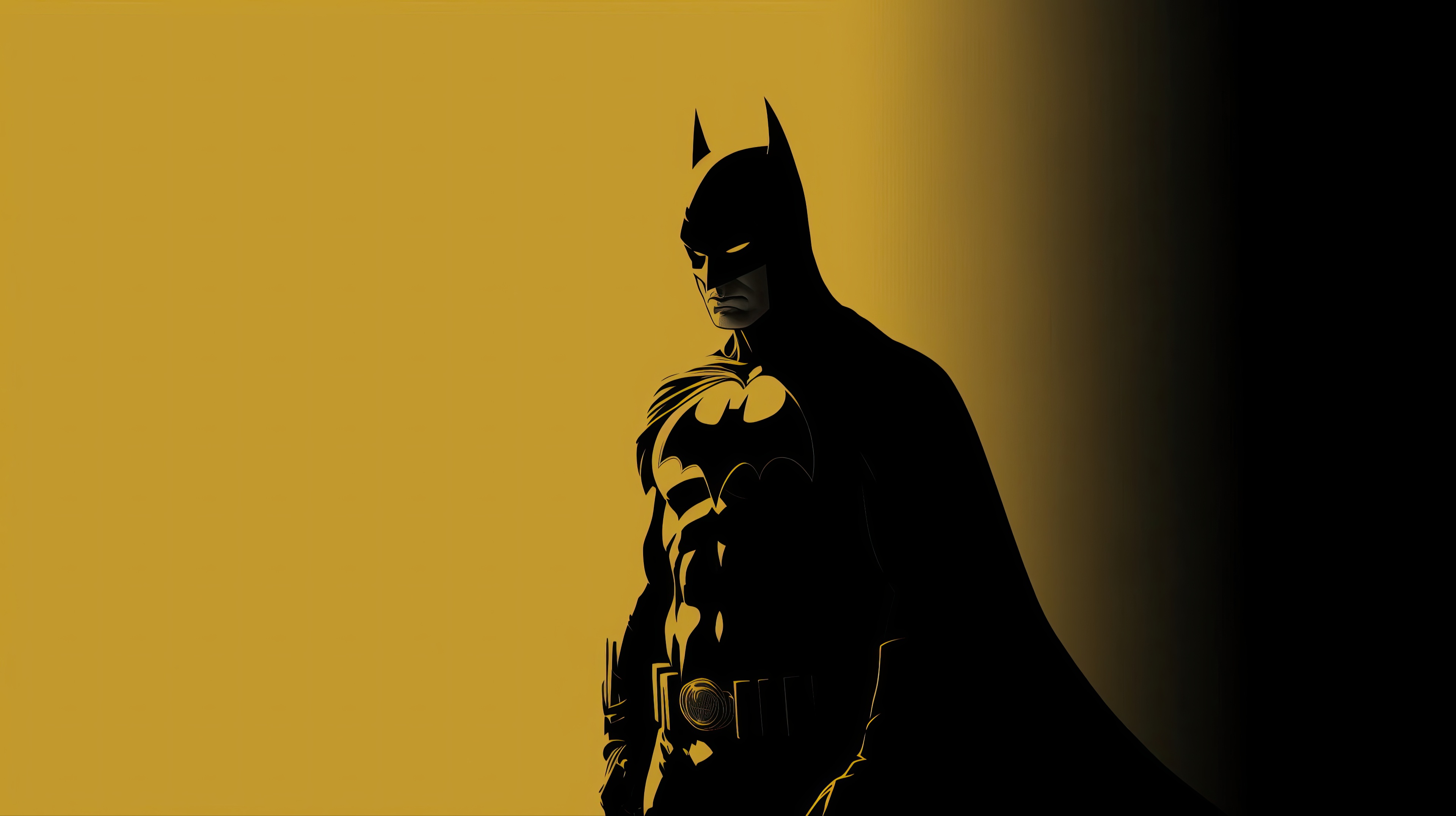 Batman In Yellow Wallpaper,HD Superheroes Wallpapers,4k Wallpapers ...