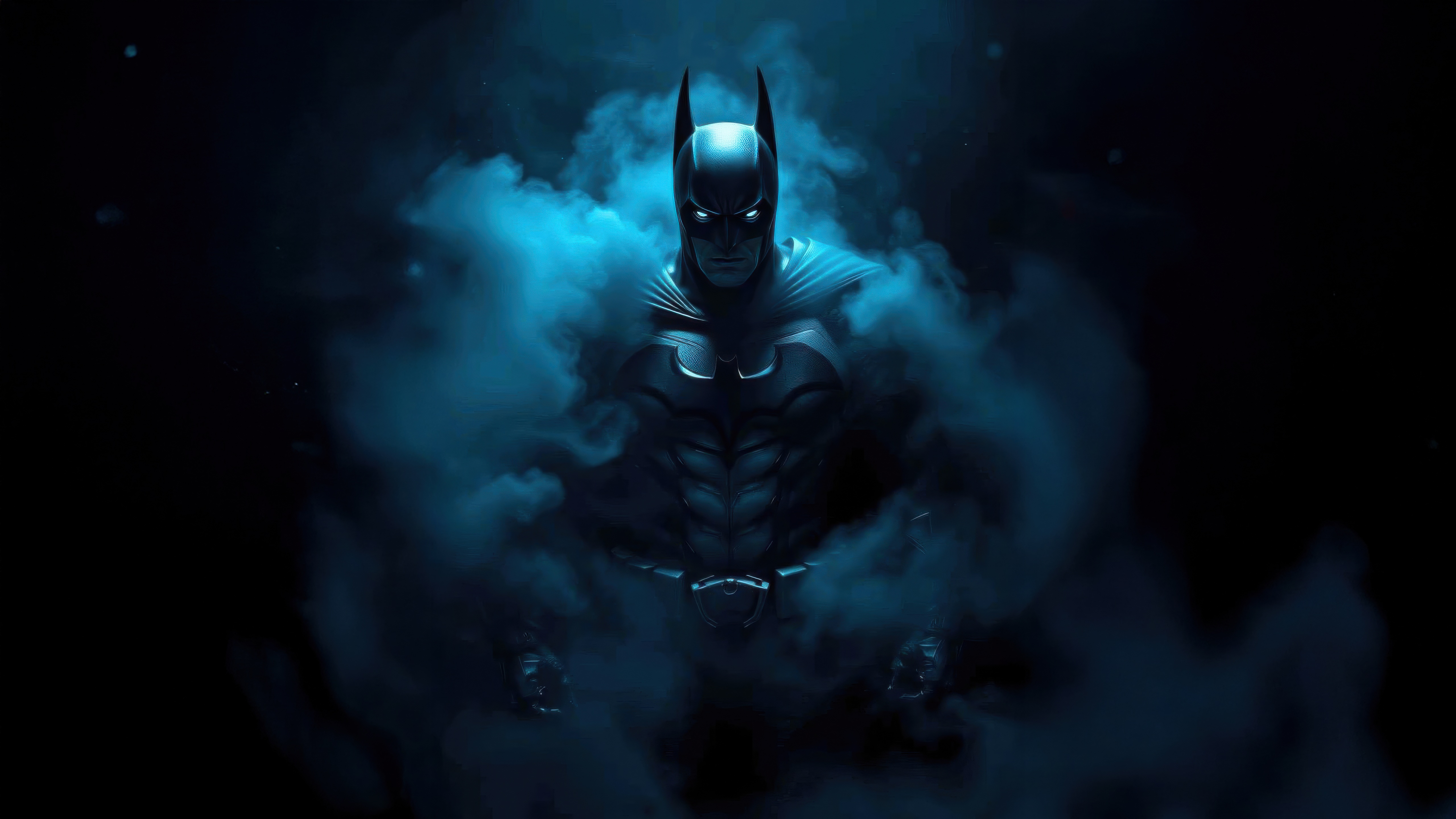 Batman Swinging Into Heroic Action Wallpaper,HD Superheroes Wallpapers ...
